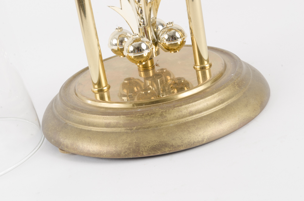 Bulova Quartz Brass Anniversary Clock | EBTH