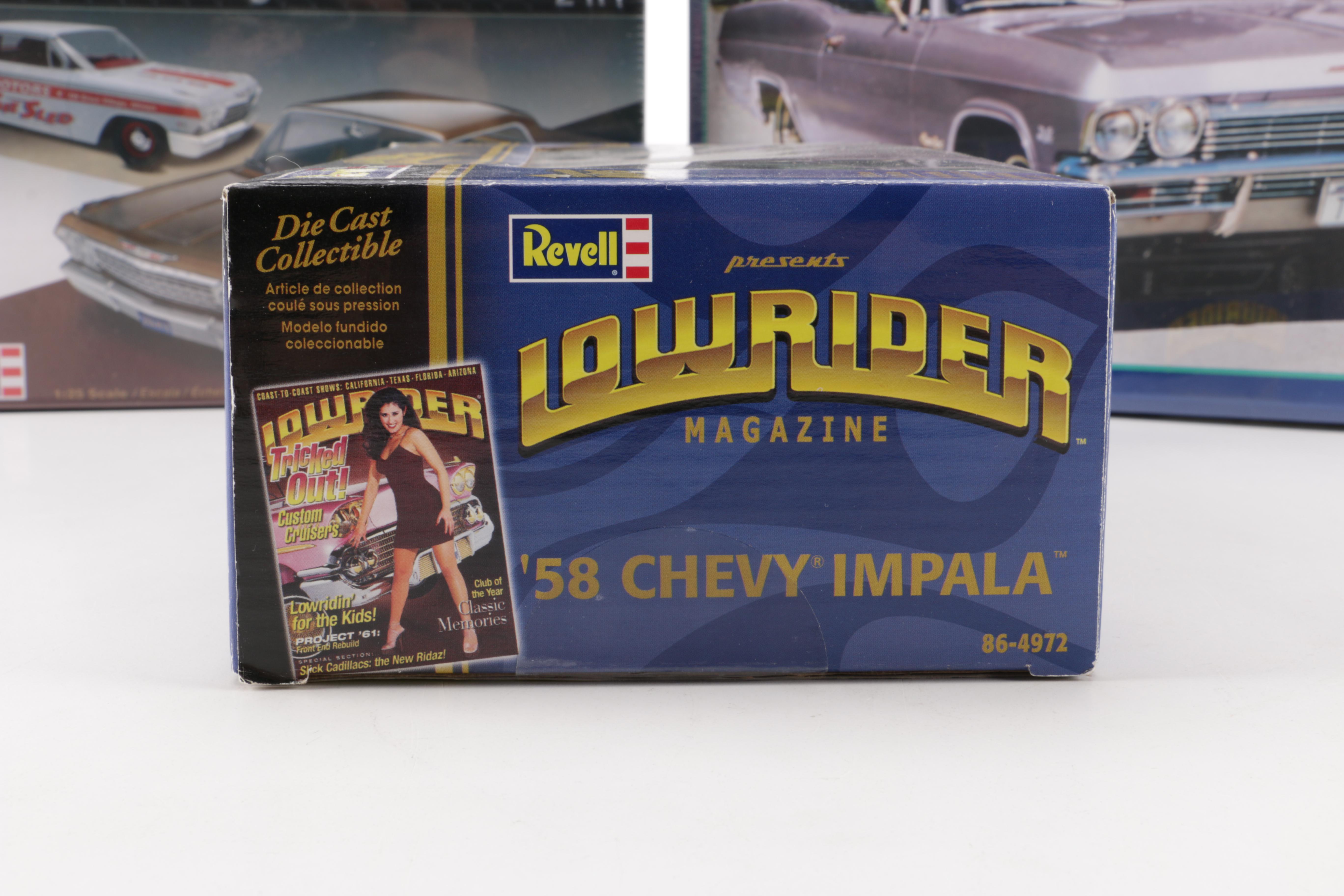 Assortment of Chevy Impala Model Kits and Die-Cast Cars | EBTH