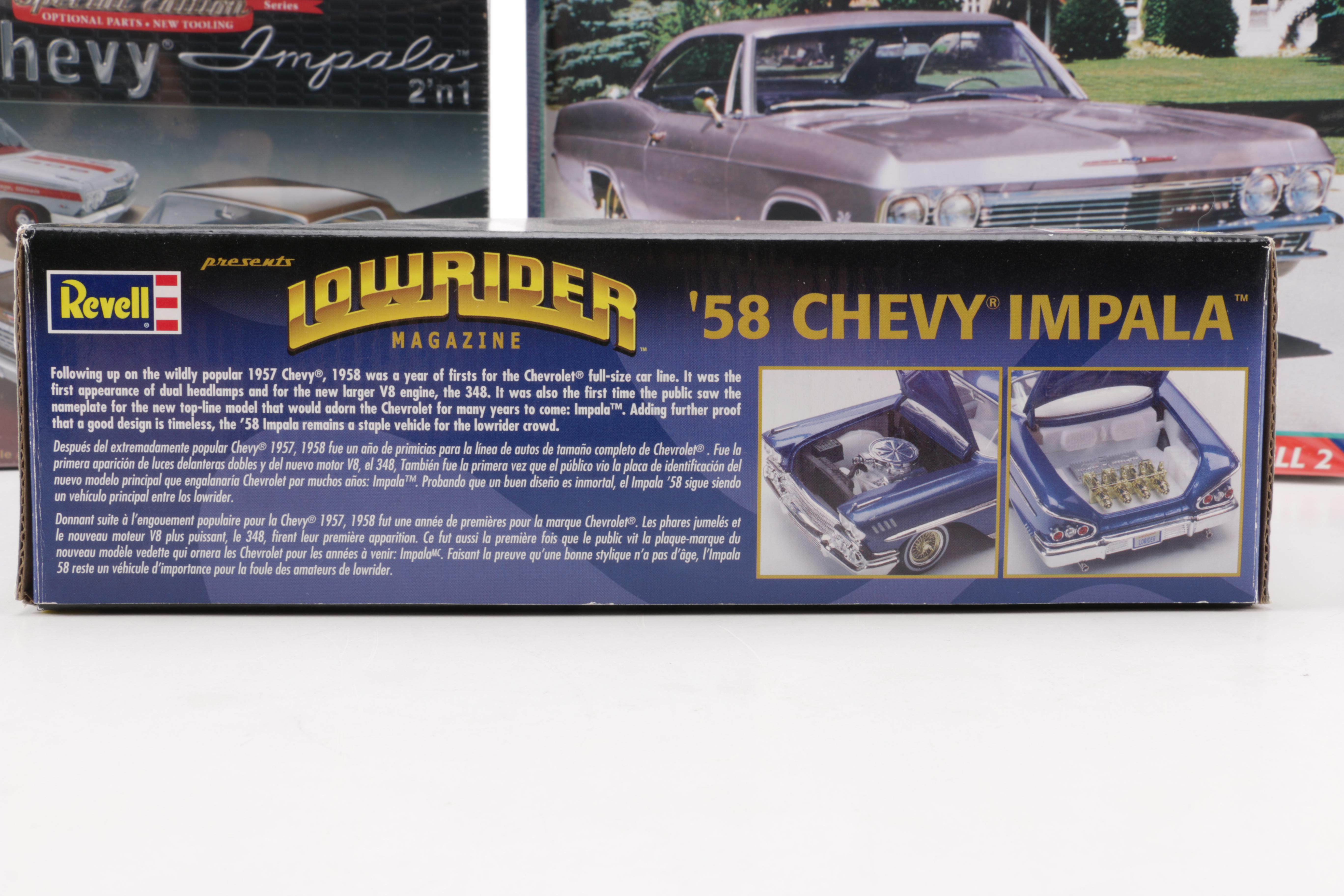Assortment of Chevy Impala Model Kits and Die-Cast Cars | EBTH