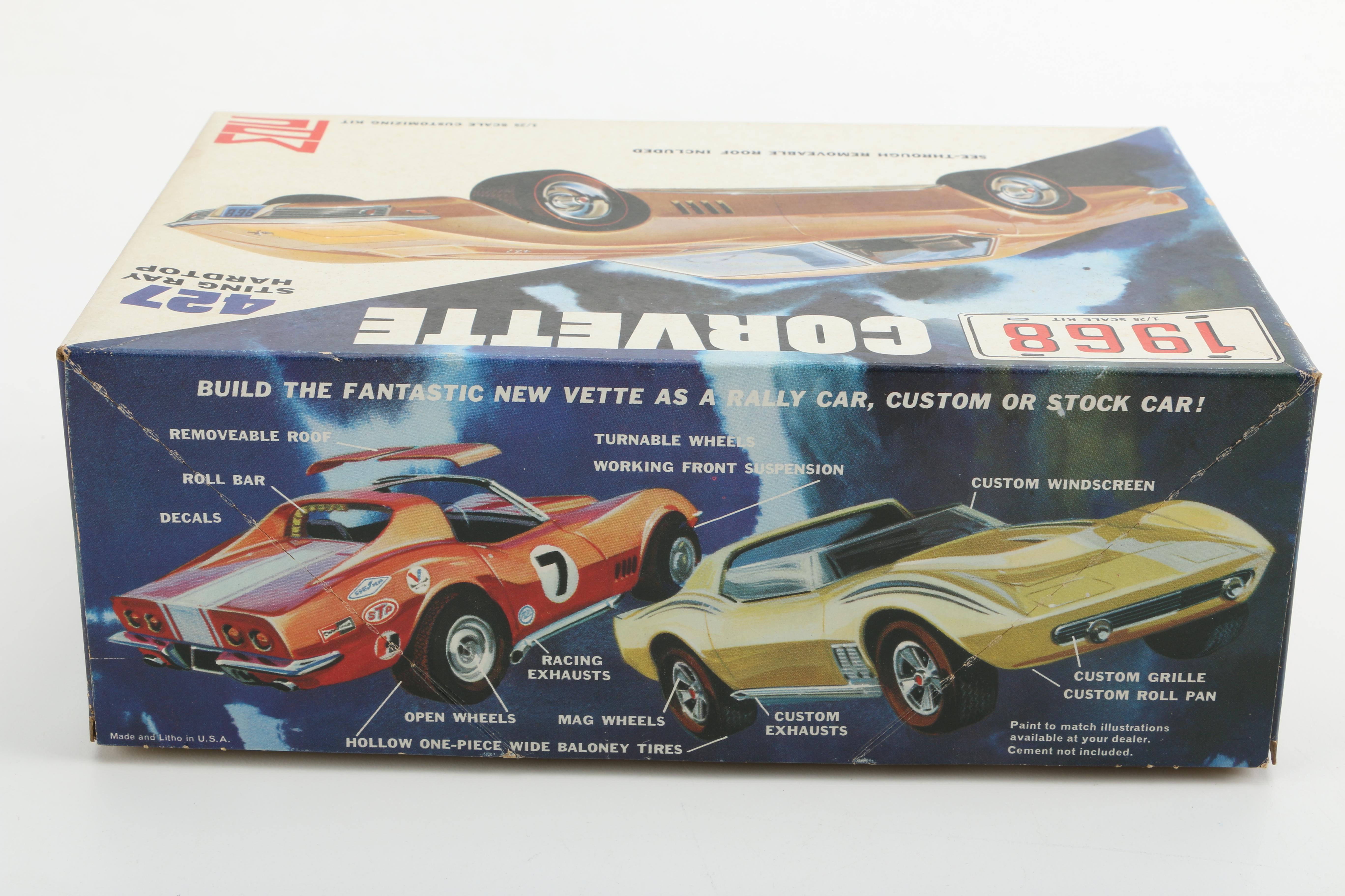 Monogram and MPC "Chevrolet Corvette" Model Car Kits | EBTH
