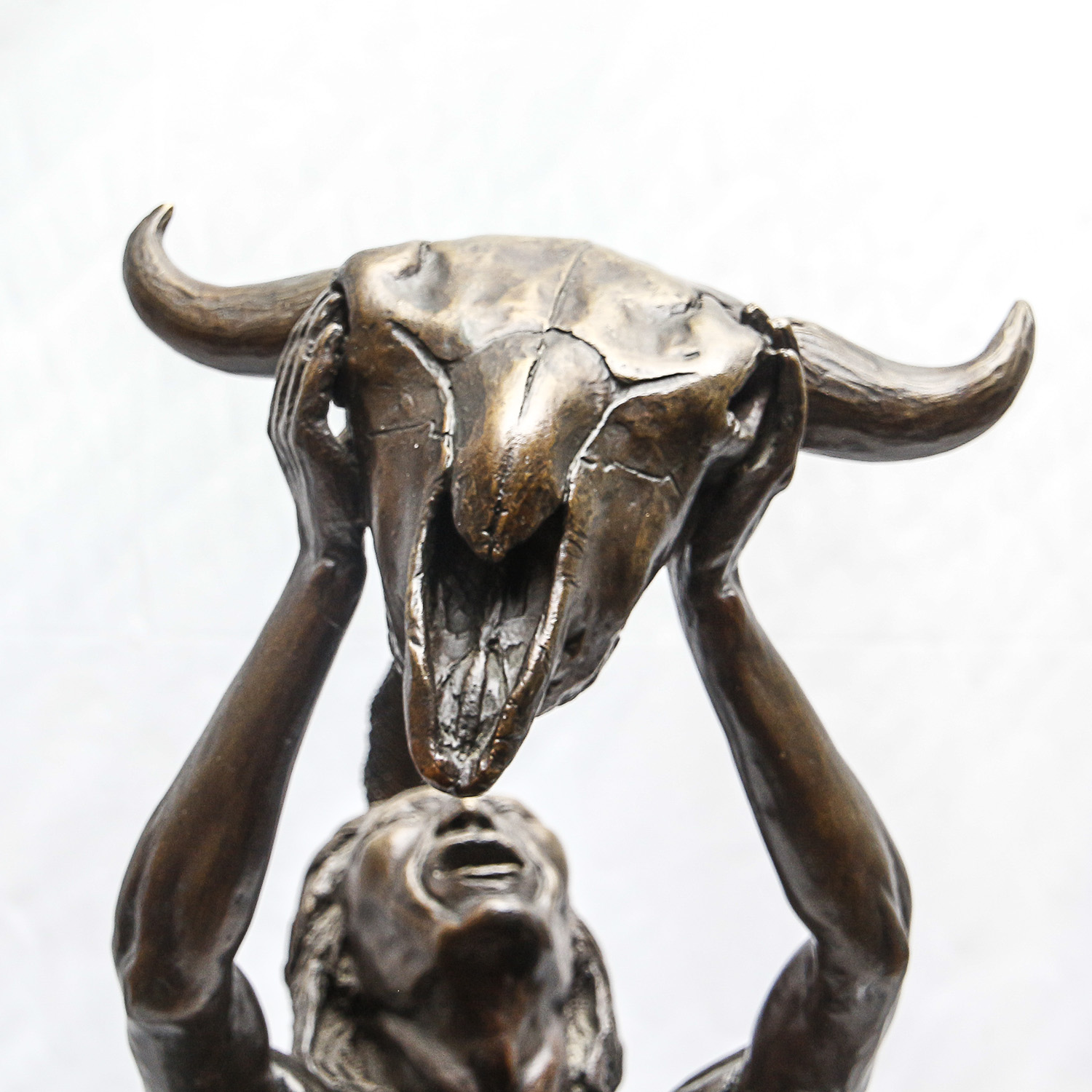 Sid Burns 1972 Bronze Sculpture "We Beseech Thee" | EBTH