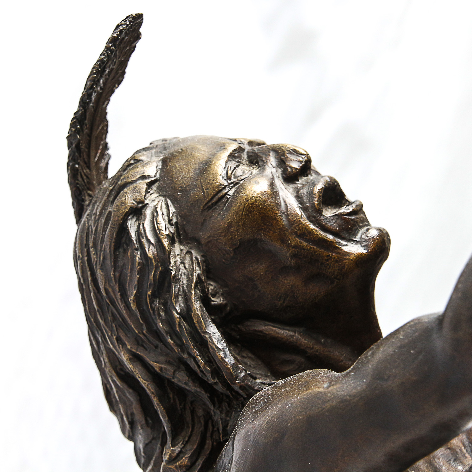 Sid Burns 1972 Bronze Sculpture "We Beseech Thee" | EBTH