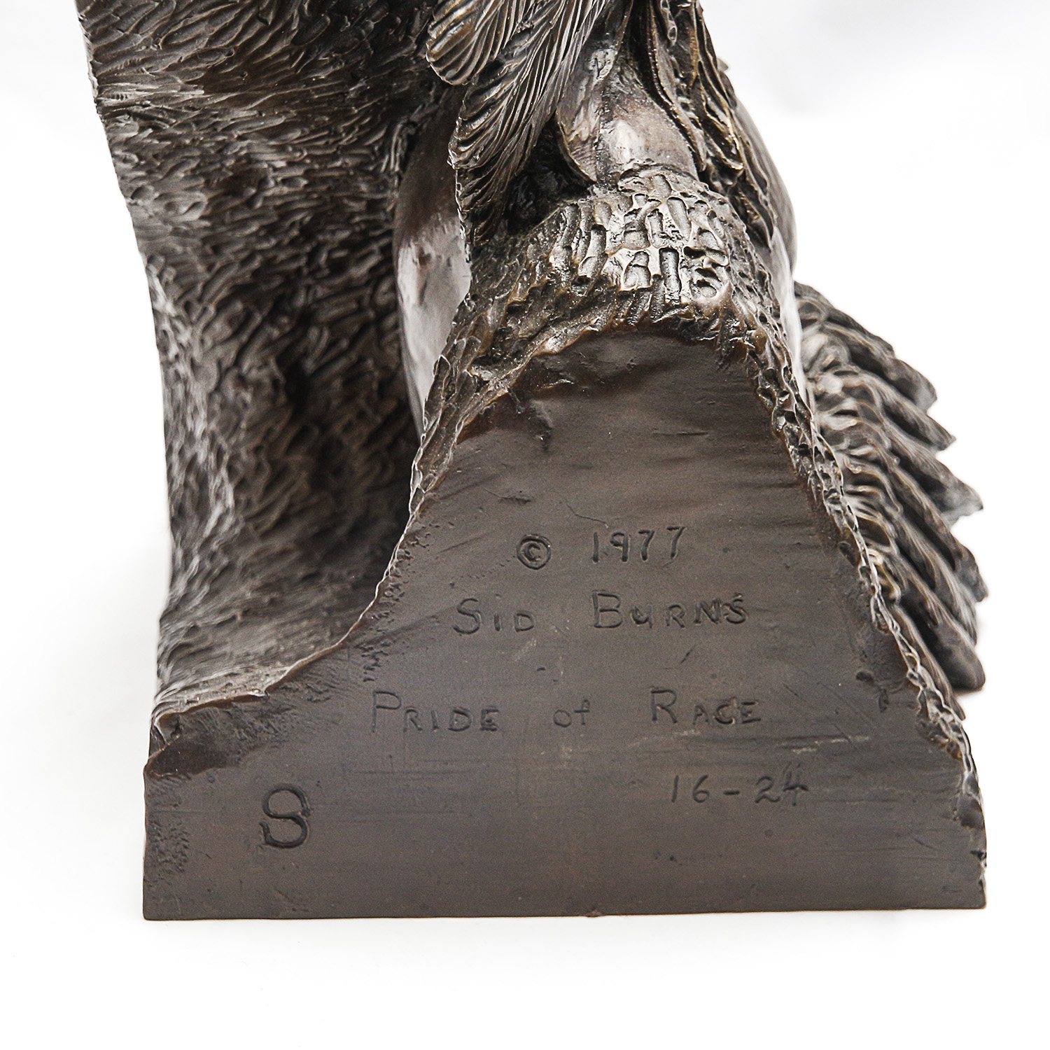 1977 Sid Burns Bronze Sculpture "Pride of Race" | EBTH