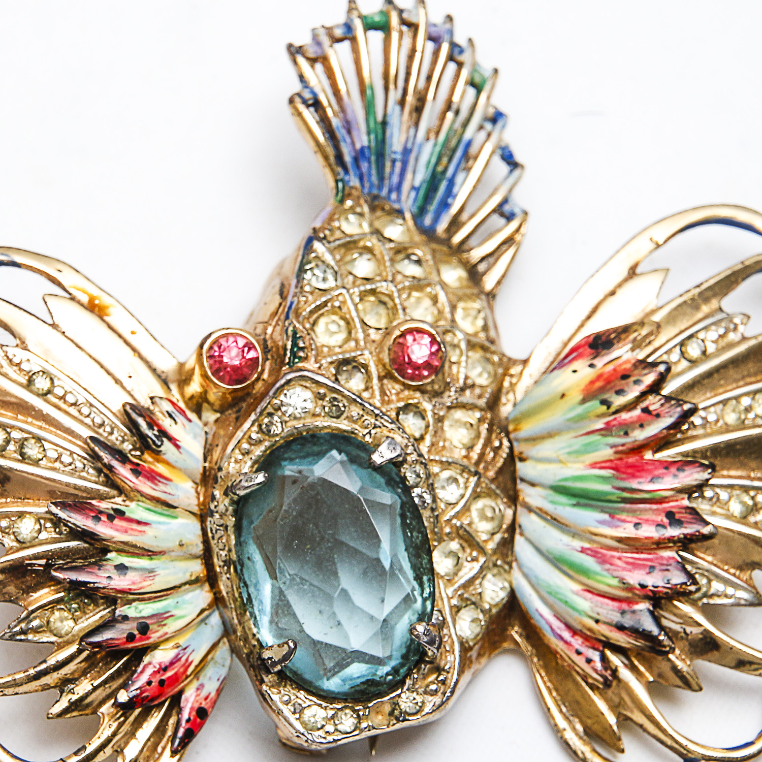 Vintage Sterling Coro-Craft Rock Fish Brooch | EBTH