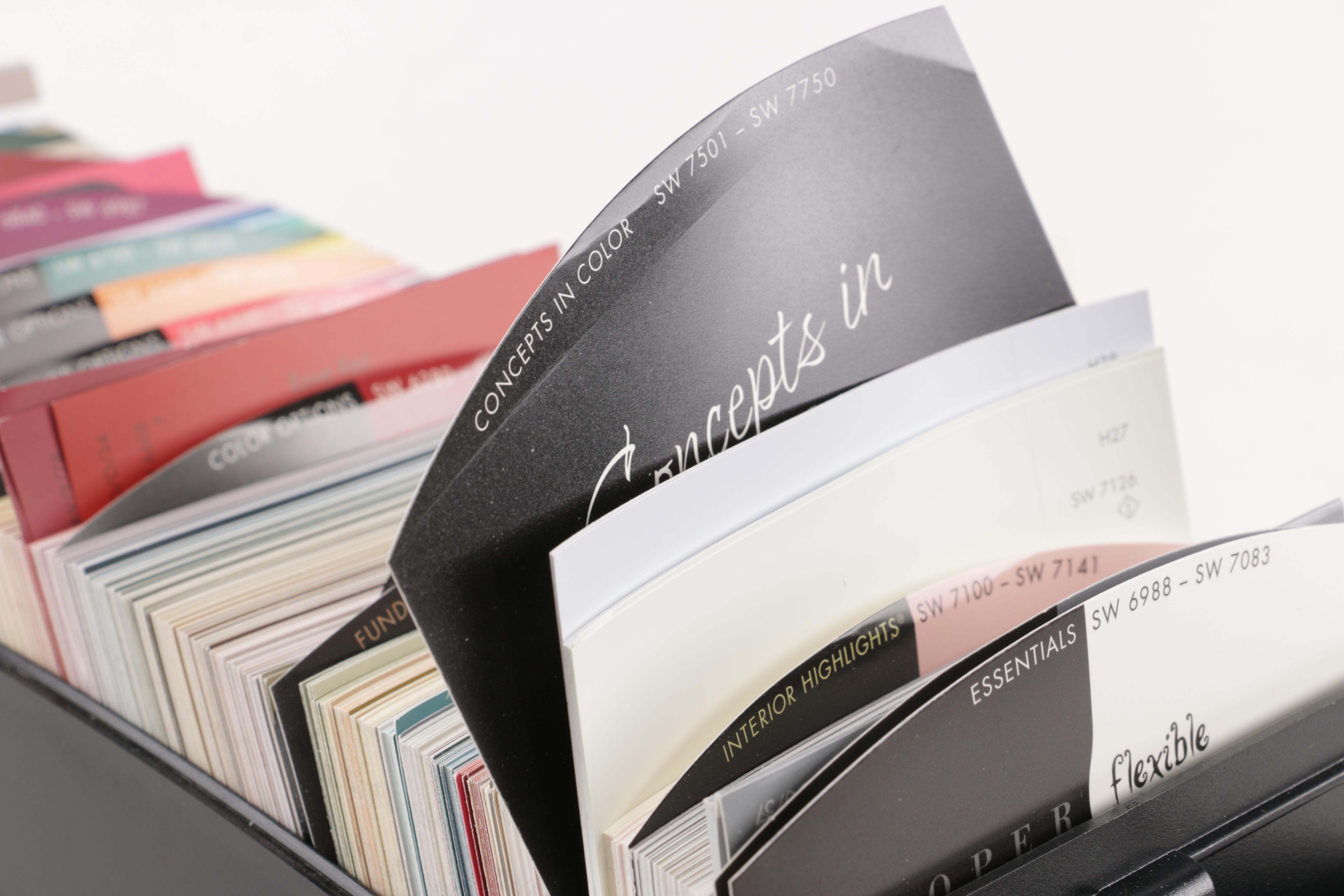 Sherman Williams Color Sample Box | EBTH