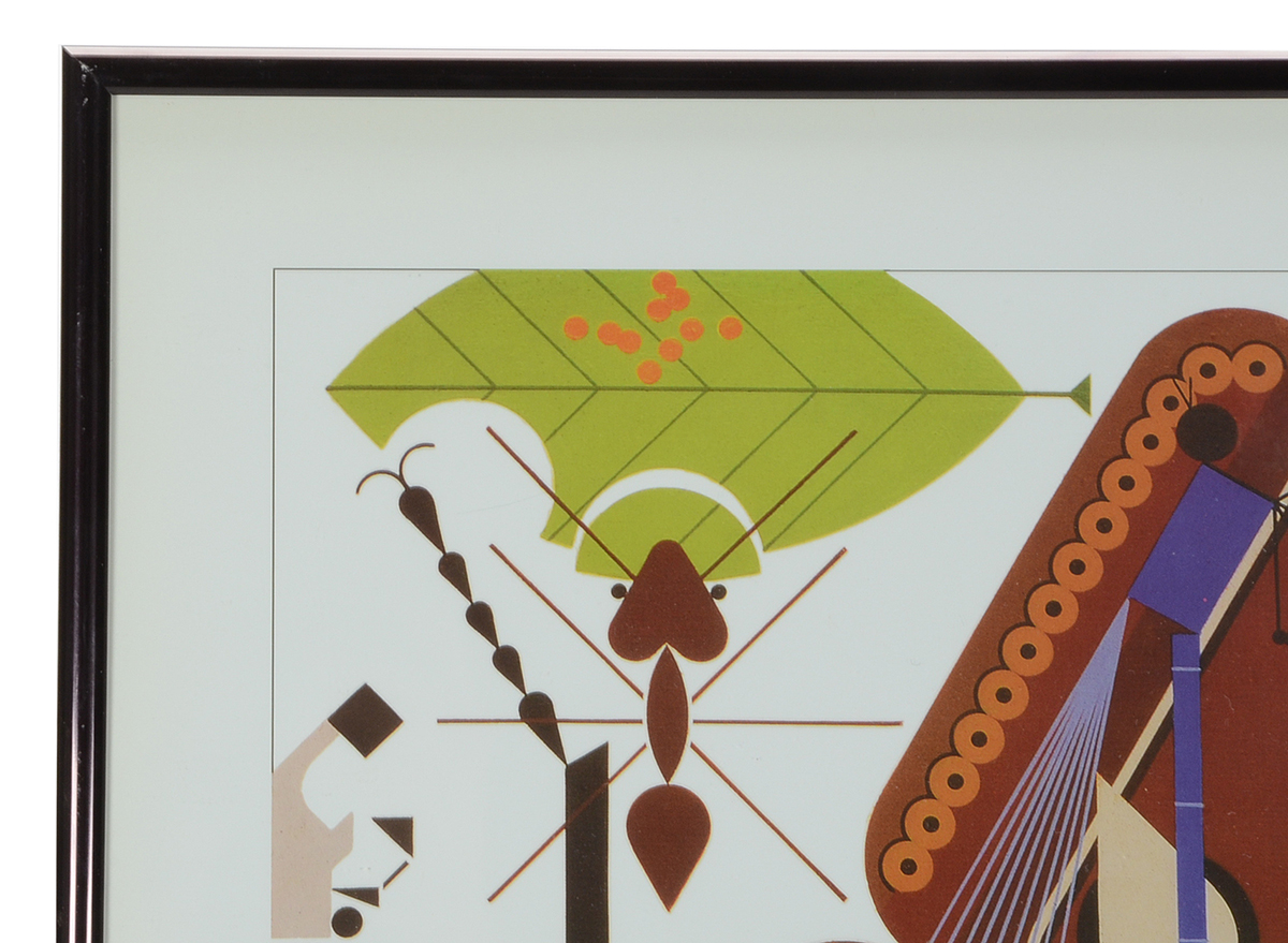 Charley Harper 2005 Offset Lithographic Poster "Insect Diversity" | EBTH