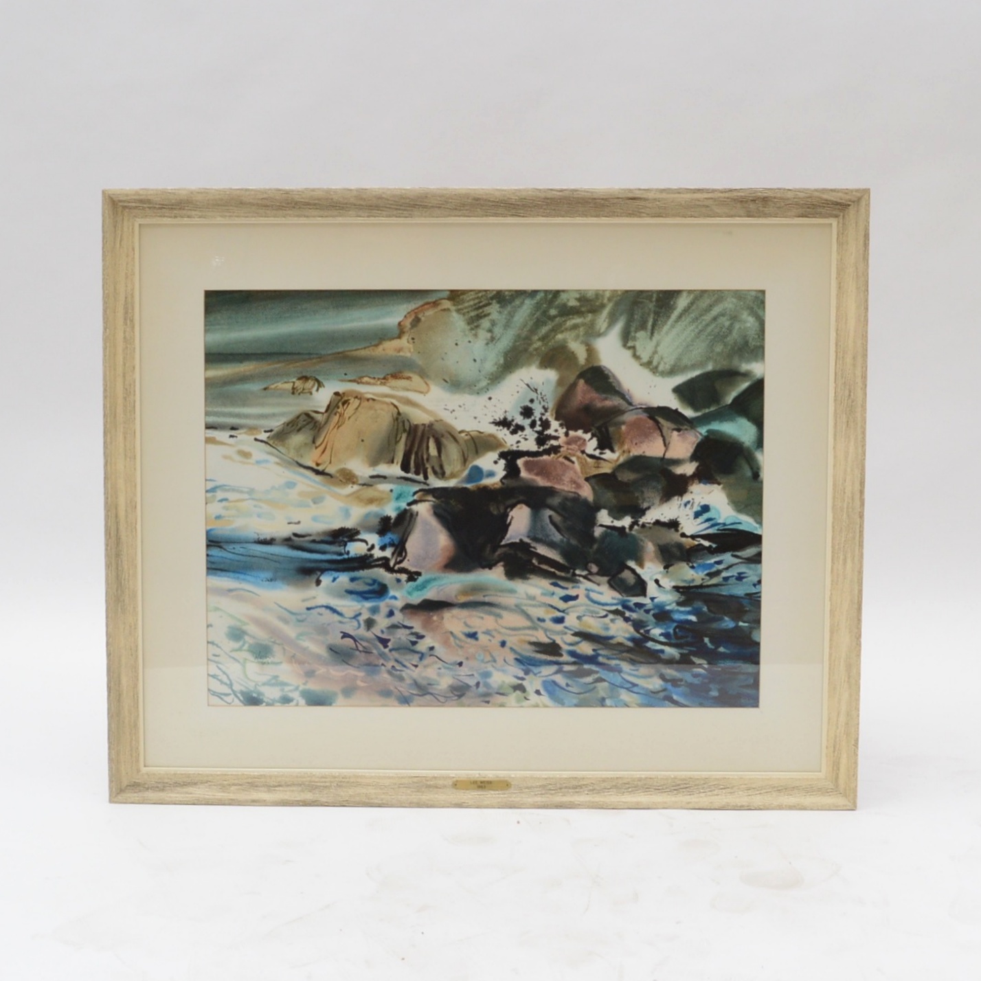 Original Signed Watercolor by Lee Weiss | EBTH