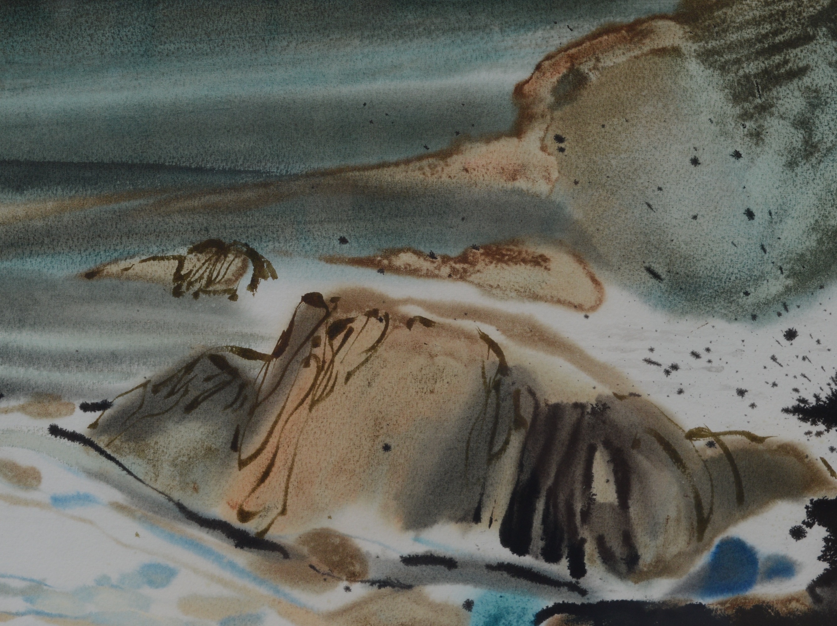 Original Signed Watercolor by Lee Weiss | EBTH