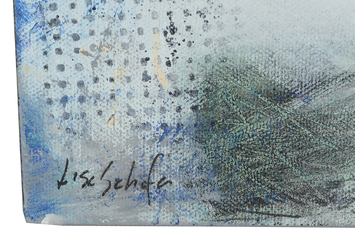 Lisa Schafer Original Acrylic on Canvas Triptych Installation | EBTH