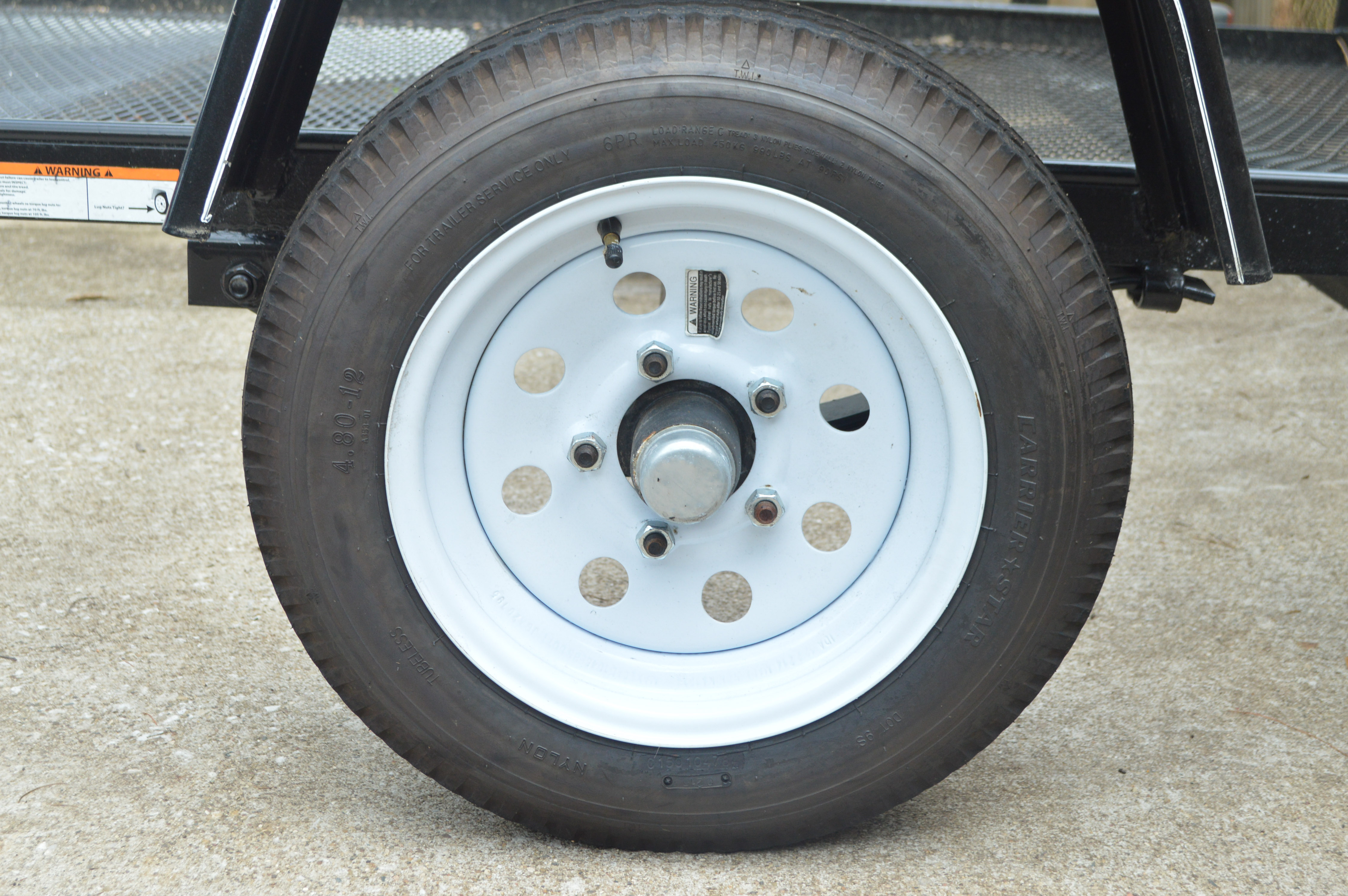 Carry-On Corporation Single Axle Utility Trailer | EBTH