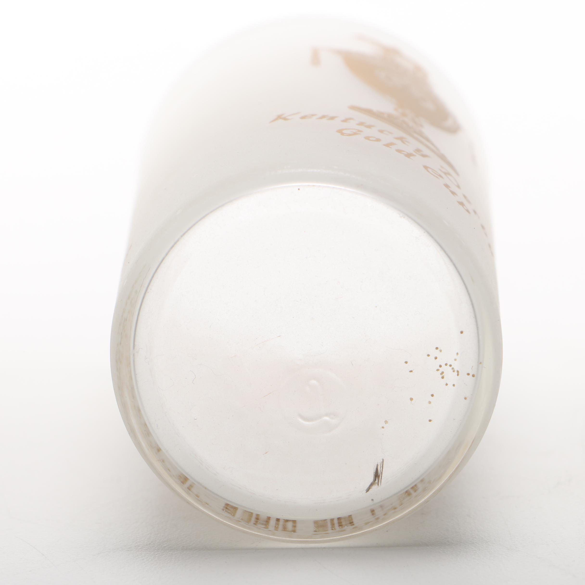 1952 Commemorative Kentucky Derby Gold Cup Glass | EBTH