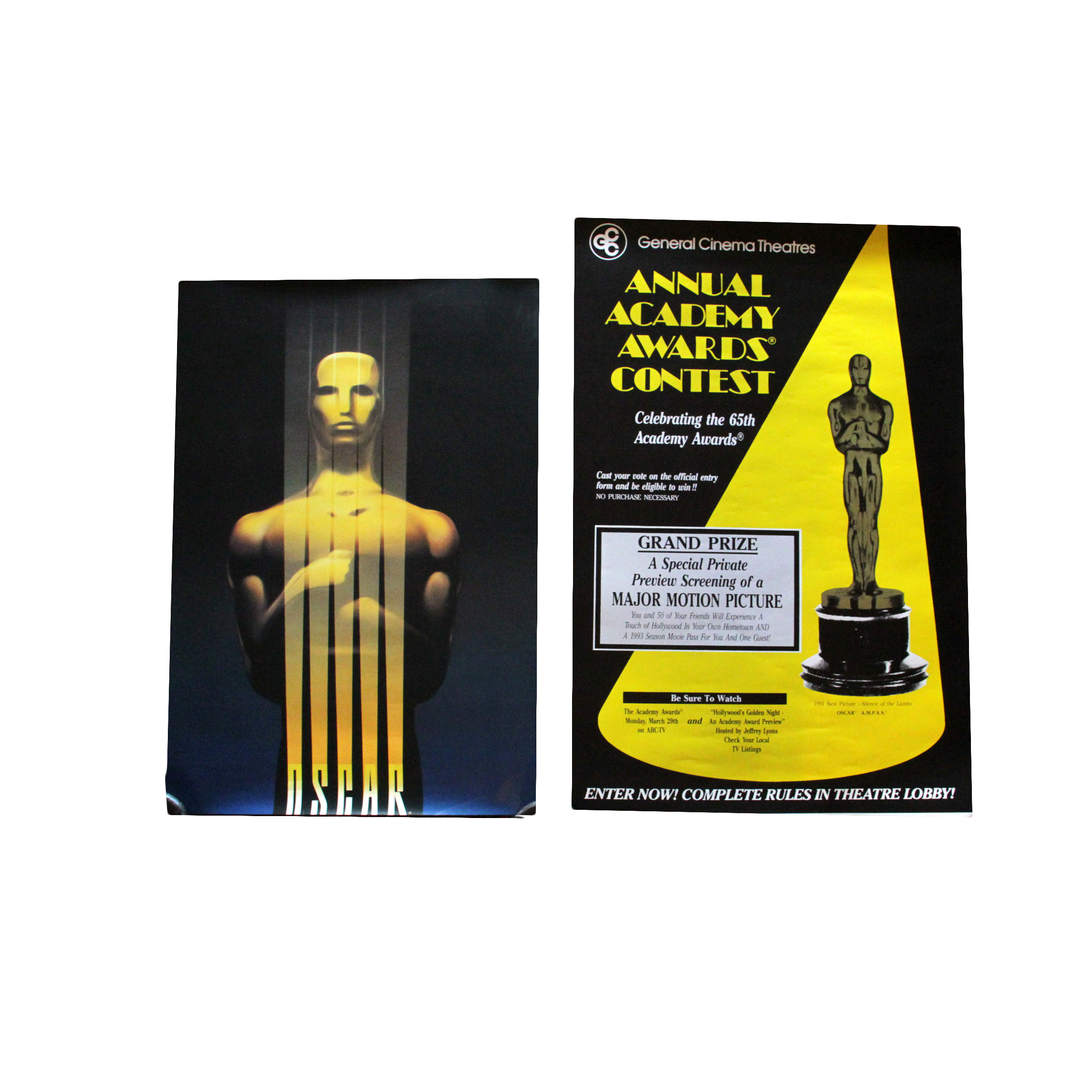 Two Academy Award Posters | EBTH