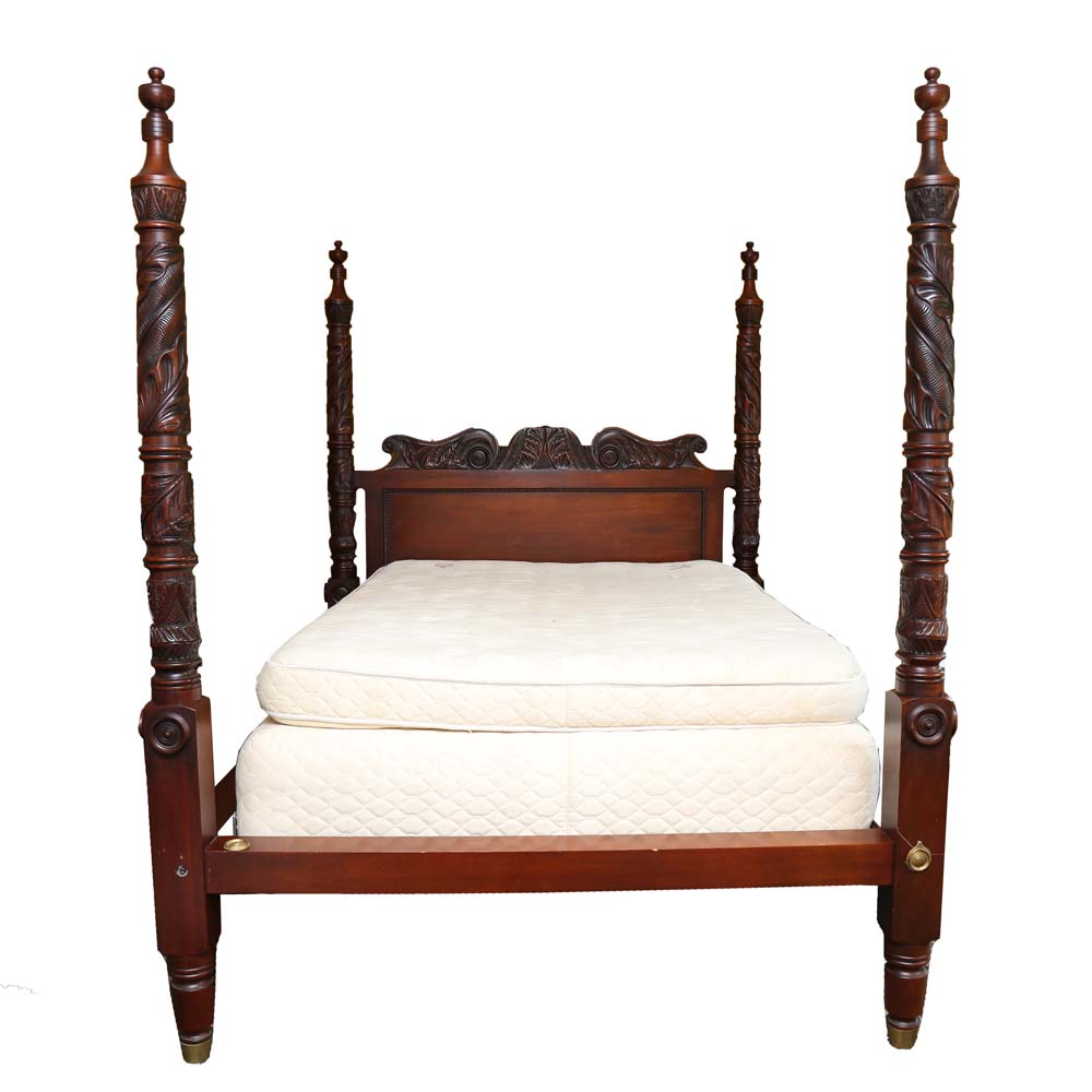 British Colonial Style Queen-Size Bed Frame | EBTH
