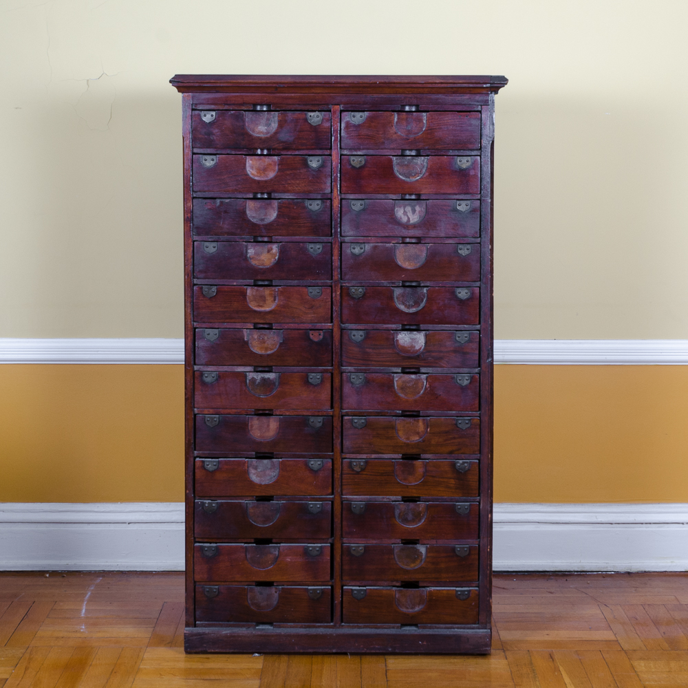Antique Letter File Cabinet by Amberg | EBTH