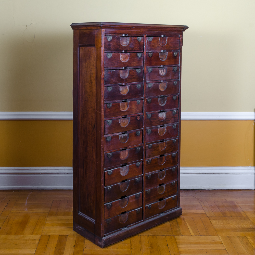 Antique Letter File Cabinet by Amberg | EBTH