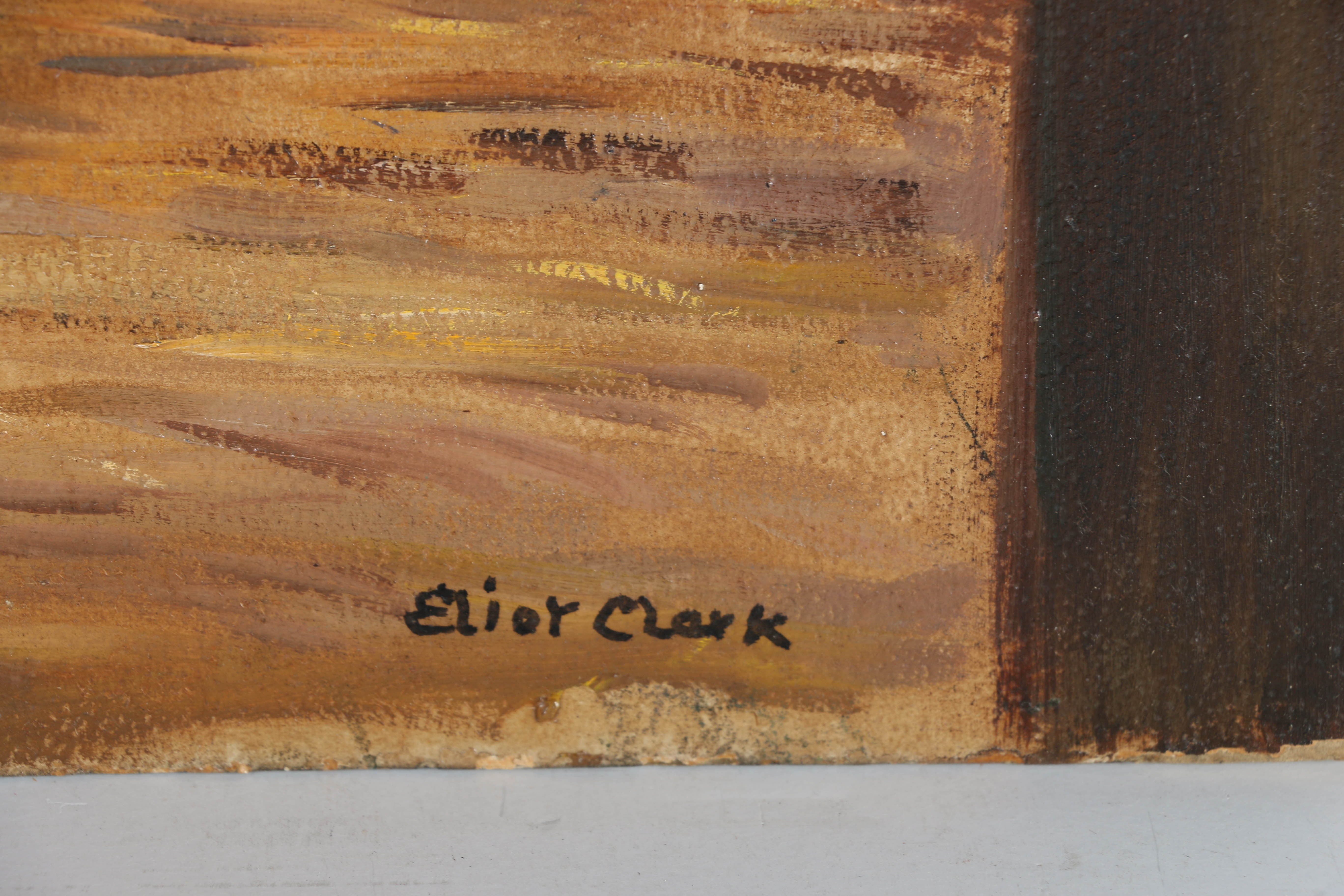 Eliot Clark Oil Painting on Board "The Old Barn" | EBTH