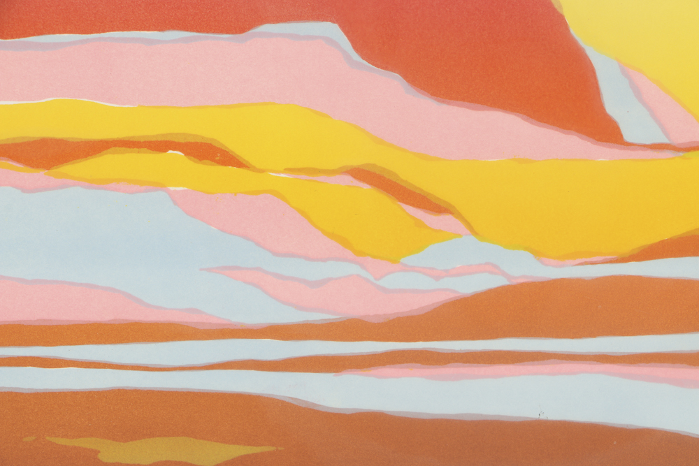 Charles Munday Limited Edition Lithograph on Paper "Landscape After ...