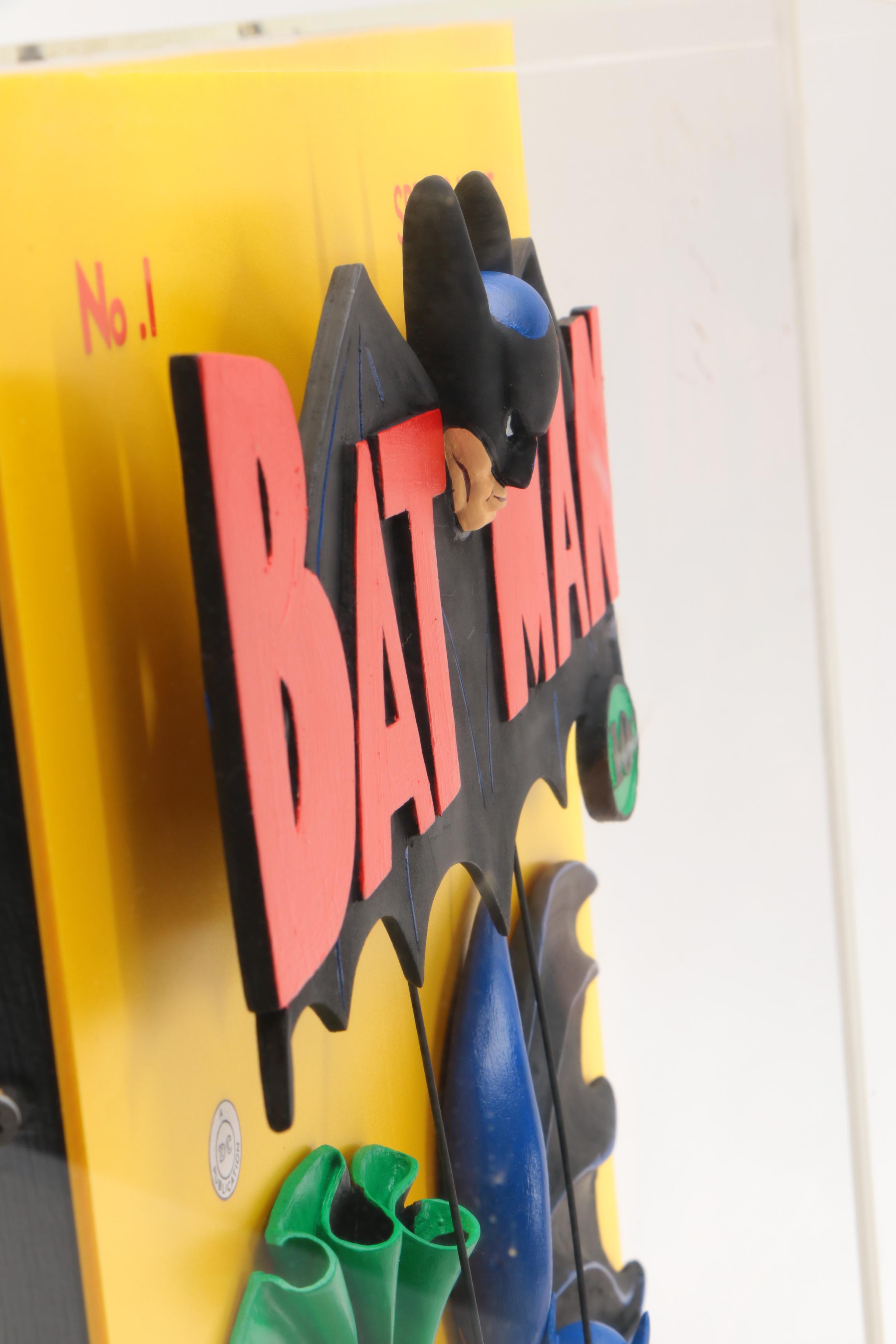 1995 Warner Bros. Limited Edition Relief "Batman #1" | EBTH