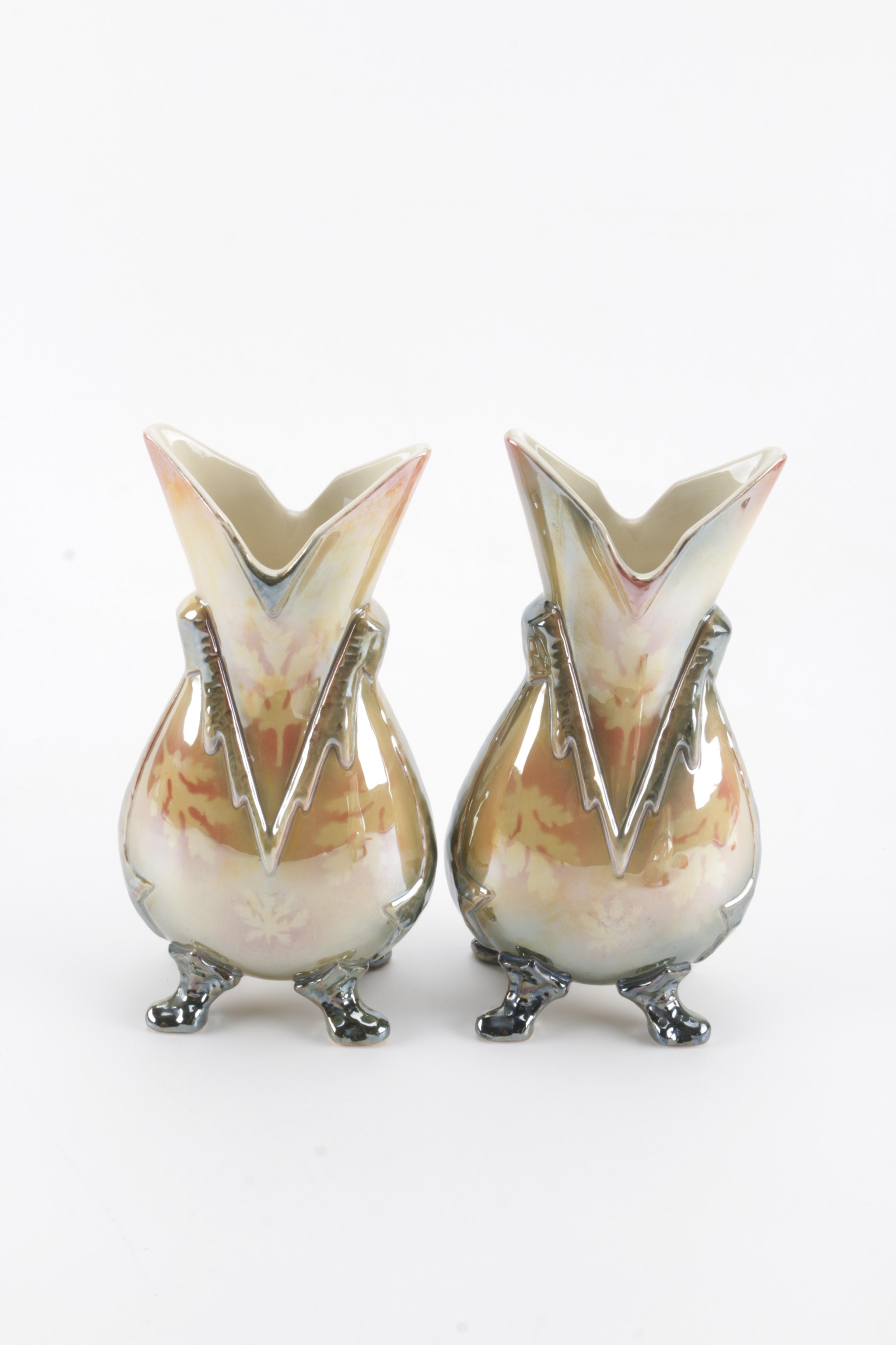 Lusterware Vases | EBTH