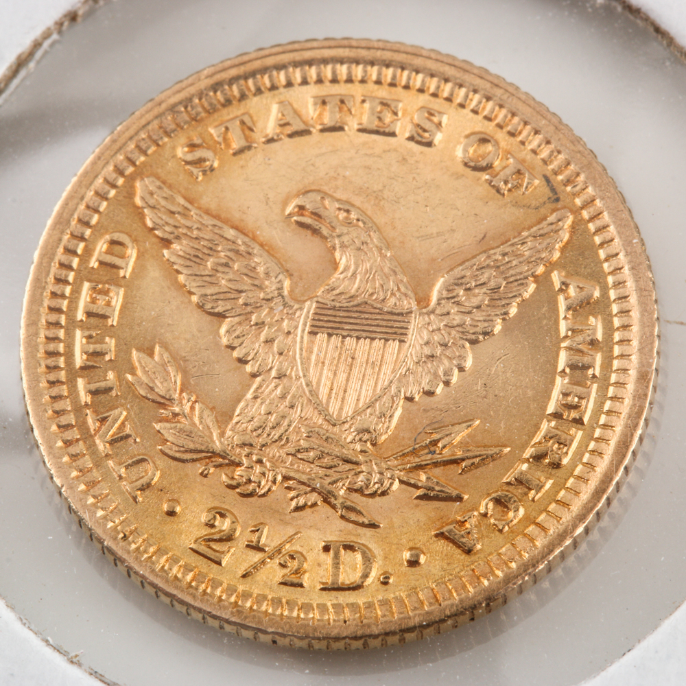 1902 $2 1/2 Liberty Gold Coin | EBTH