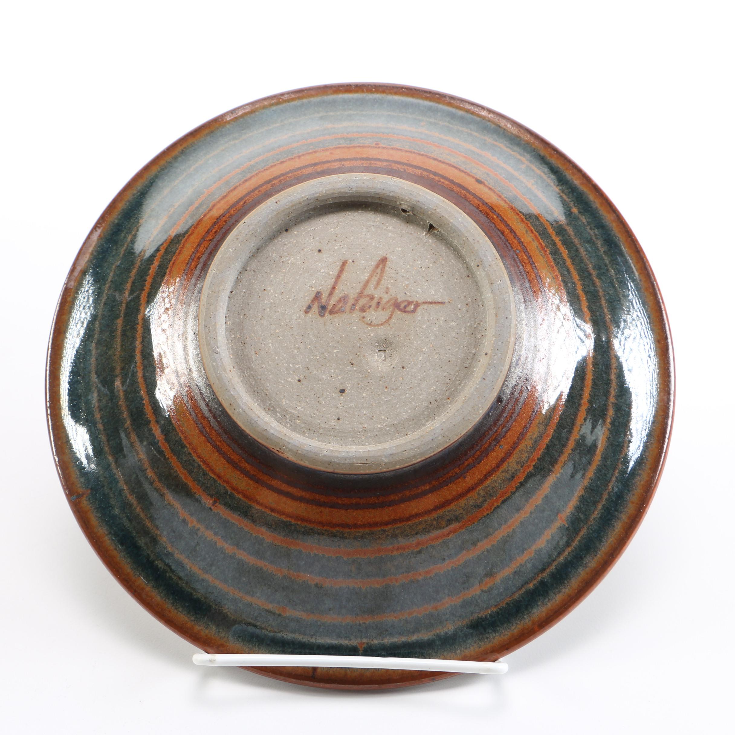 Hand Thrown and Hand Built Mark Nafziger Pottery Bowls | EBTH