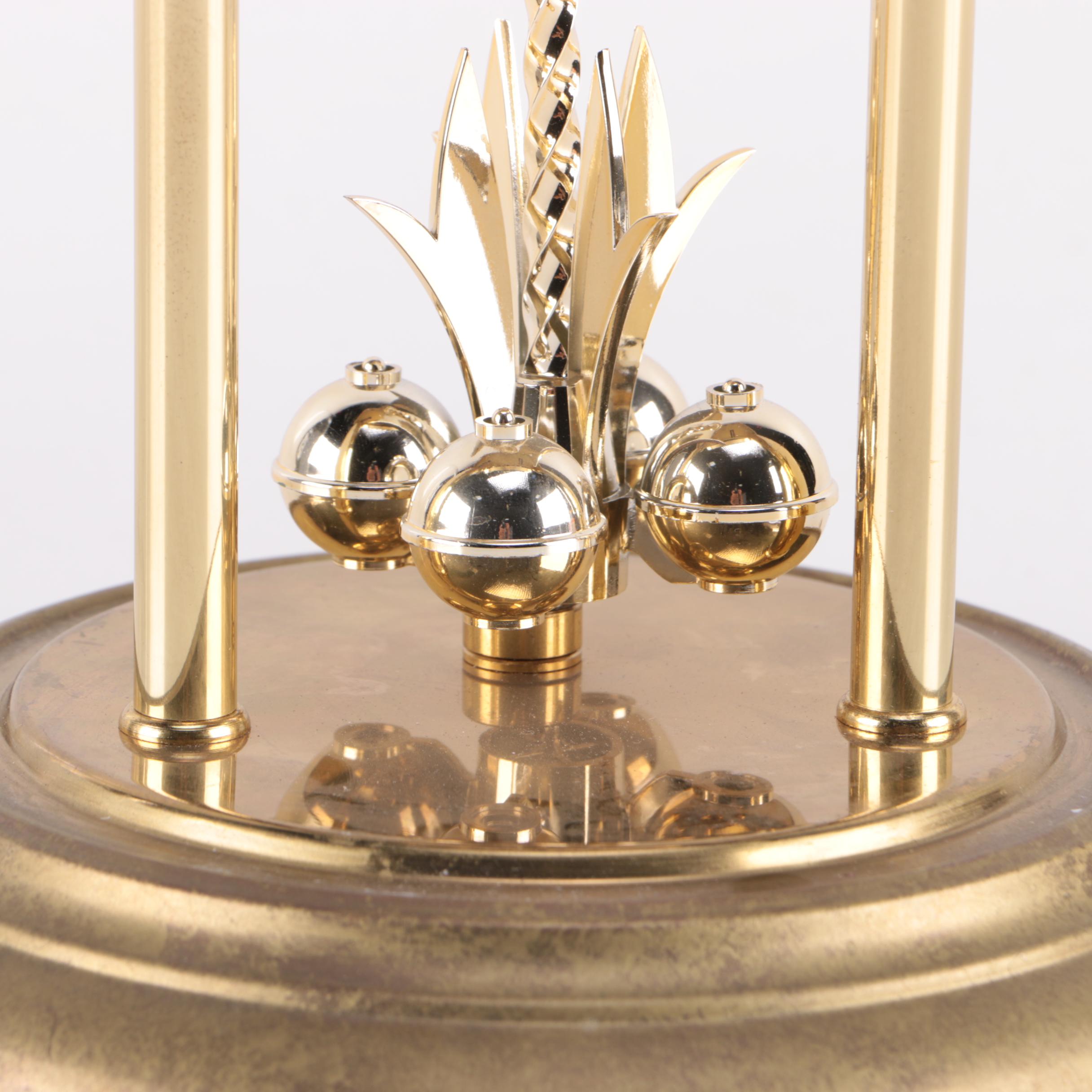 Bulova Quartz Brass Anniversary Clock | EBTH