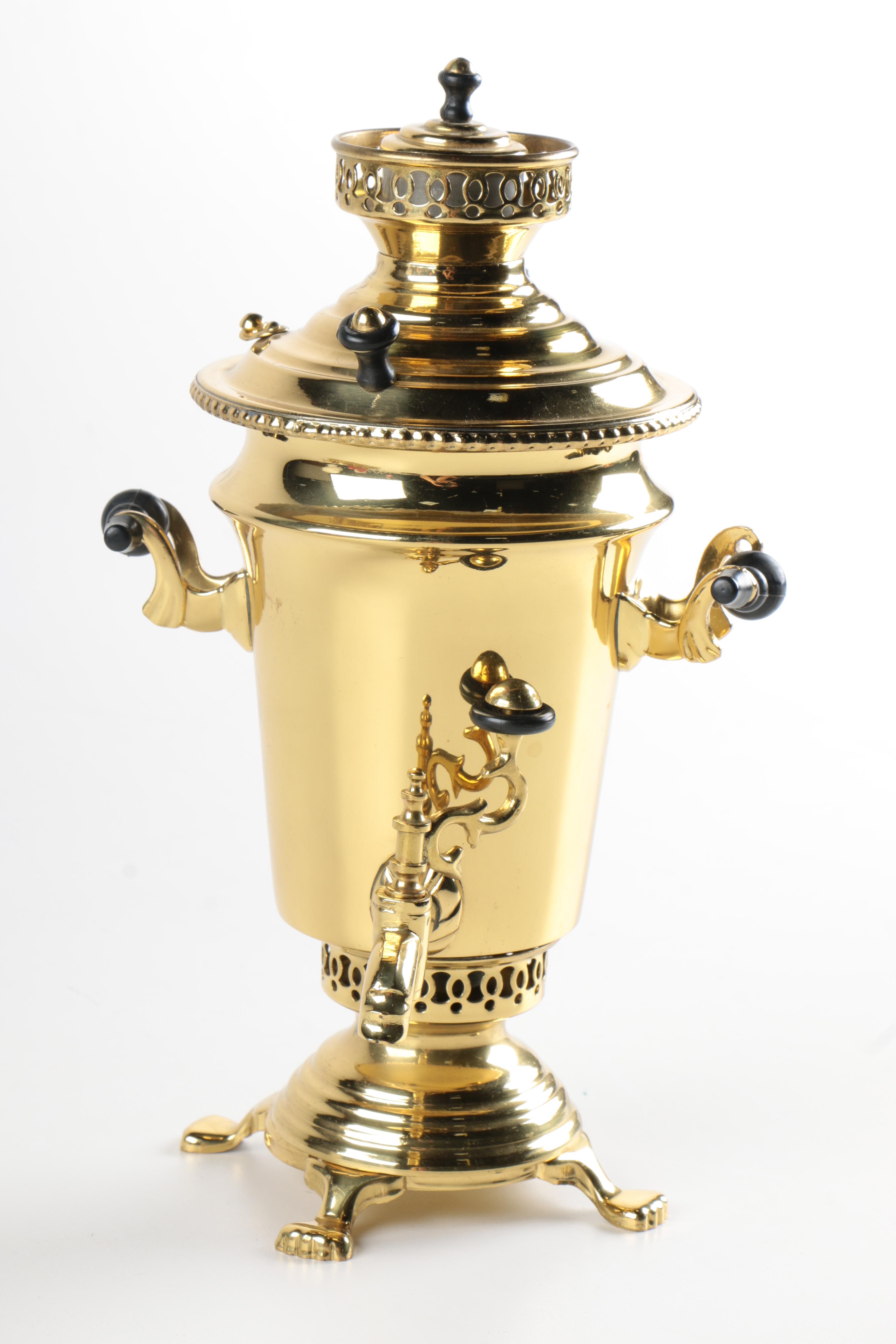 Brass Samovar Set : EBTH