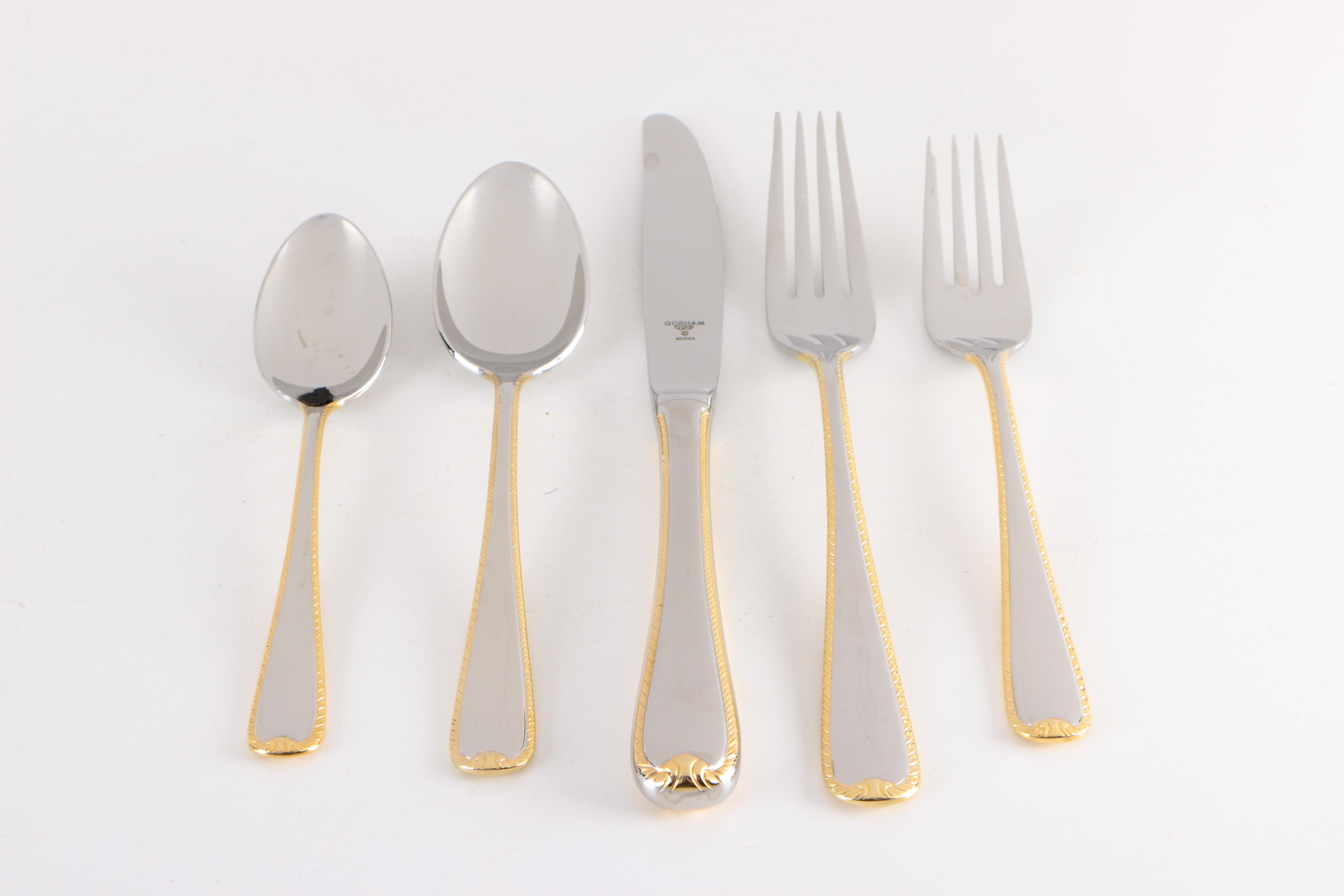 Gorham Stainless Steel Flatware | EBTH
