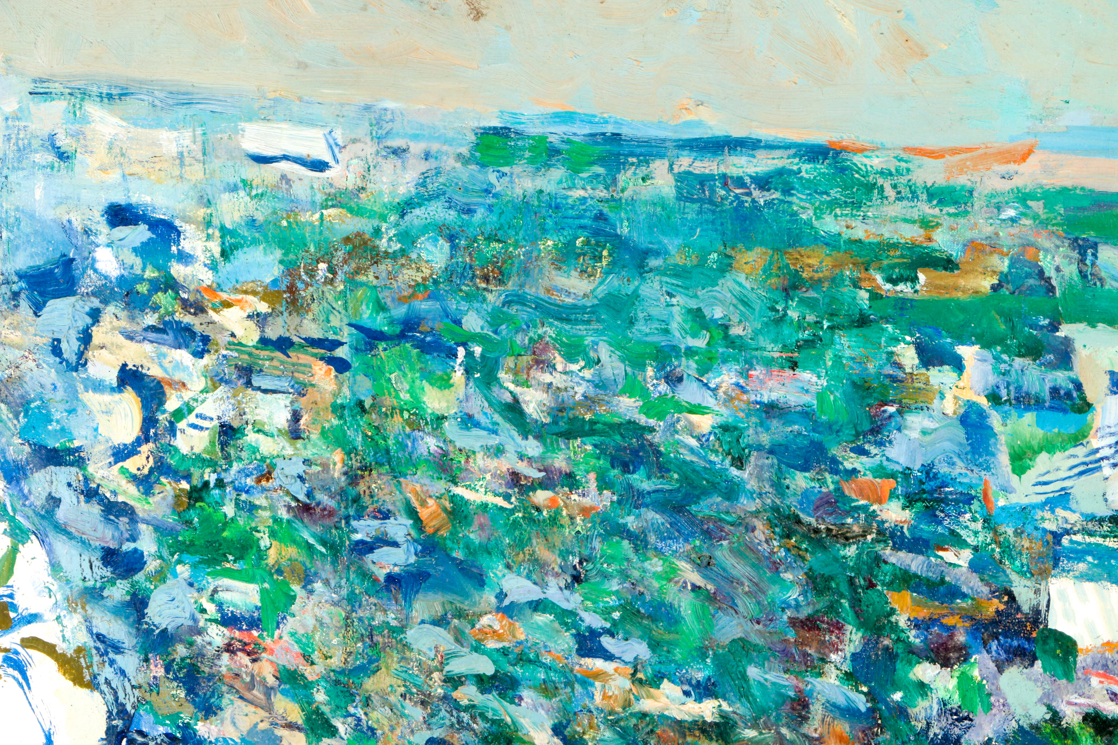 Reginald Murray Pollack Abstract Oil Painting on Canvas | EBTH