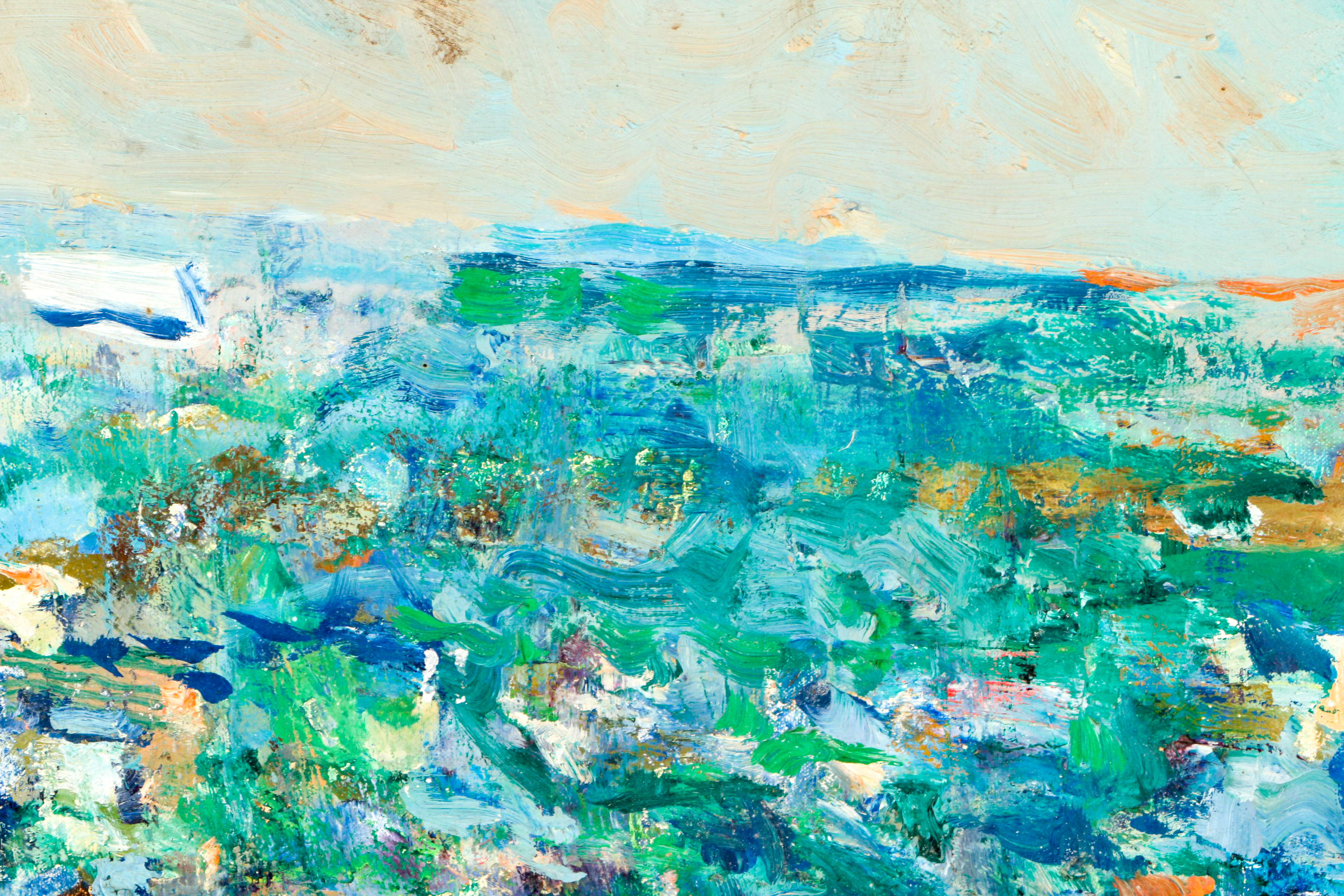 Reginald Murray Pollack Abstract Oil Painting on Canvas | EBTH