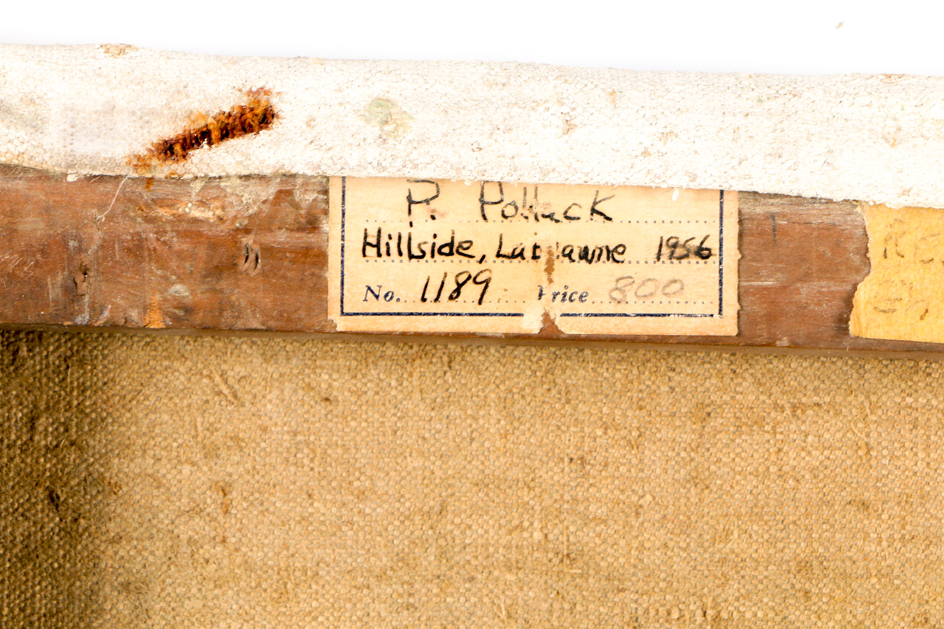 Reginald Murray Pollack Abstract Oil Painting on Canvas | EBTH