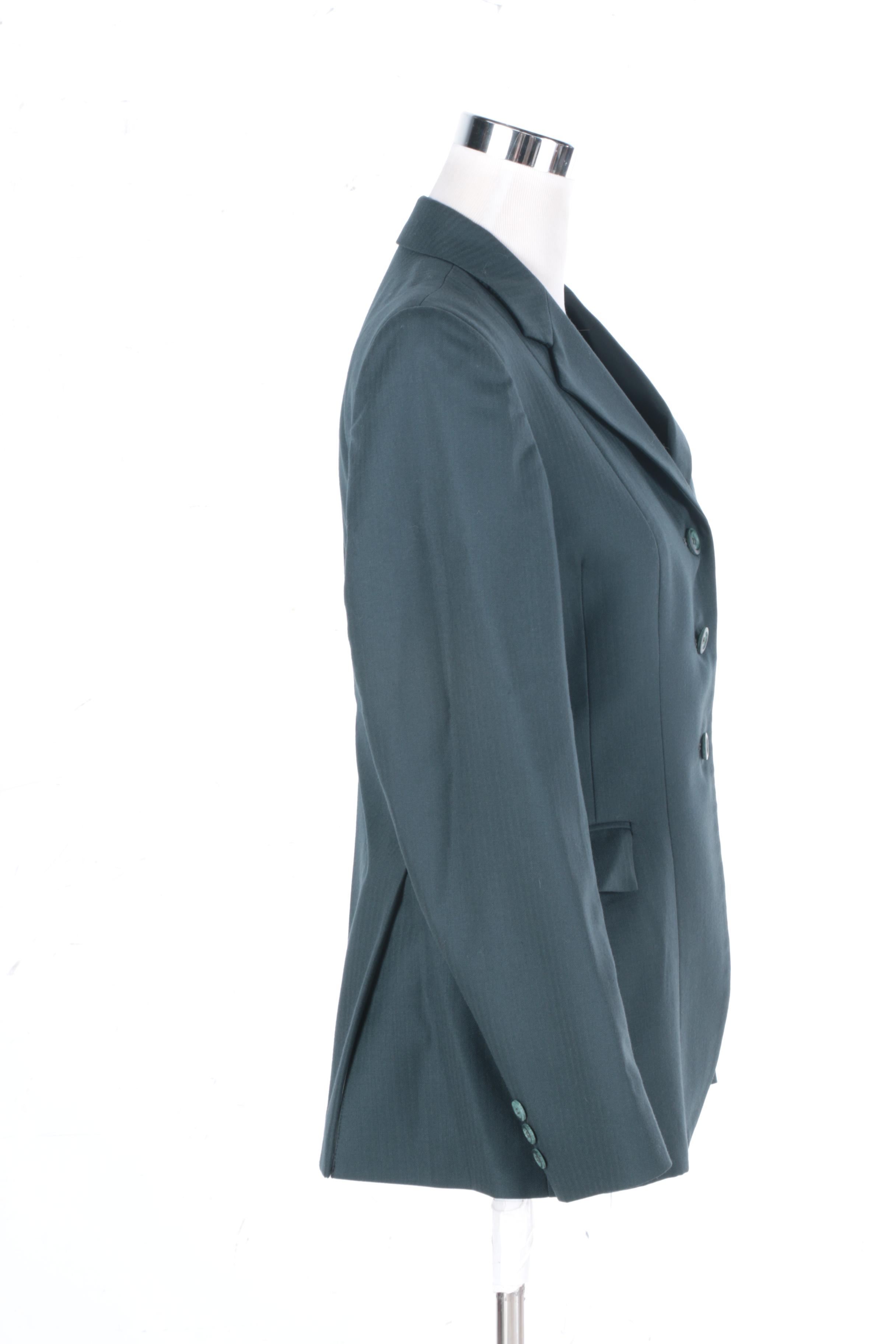 Women's Grand Prix Green Riding Jacket | EBTH