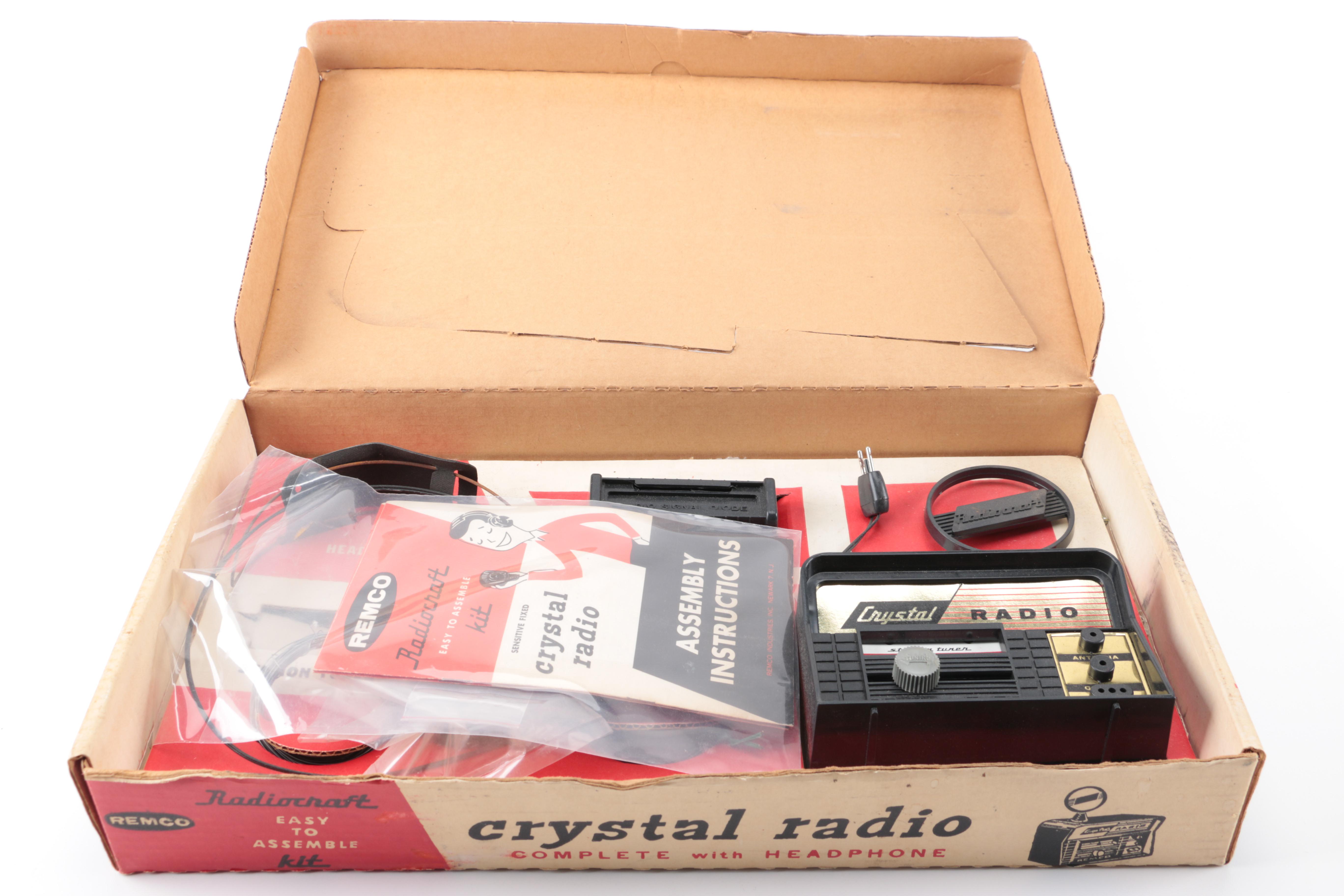 Remco Radiocraft Crystal Radio Kit | EBTH