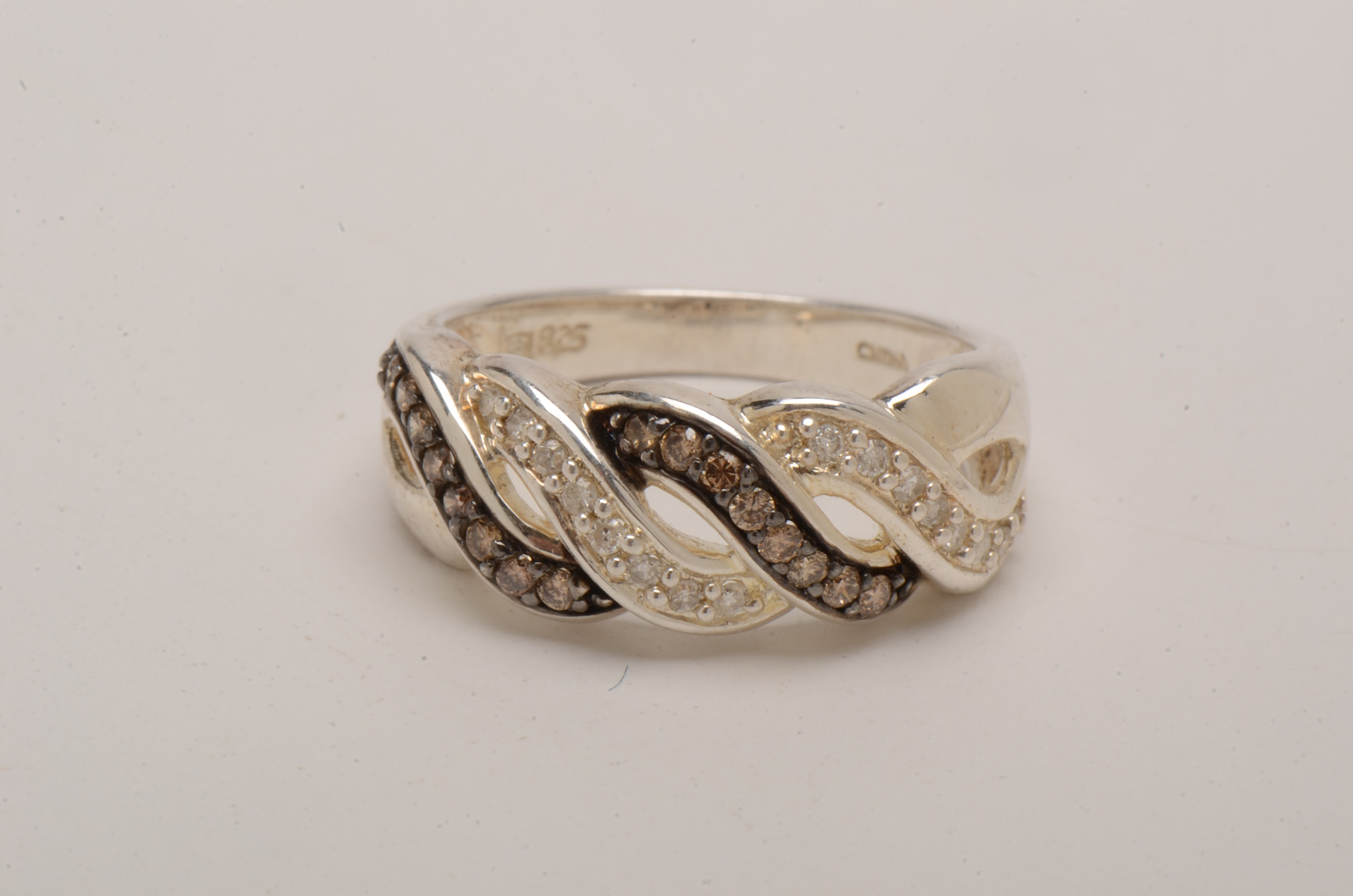 Sterling Diamond, Cubic Zirconia and Color Change Glass Rings | EBTH