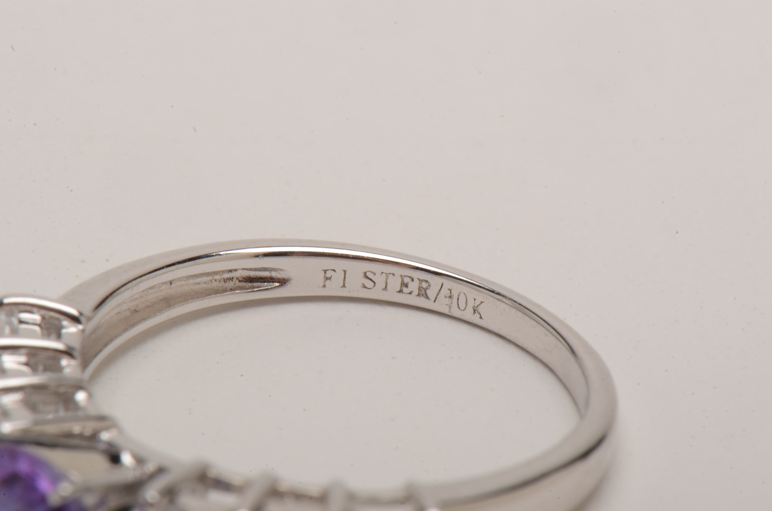 Sterling Diamond, Cubic Zirconia and Color Change Glass Rings | EBTH