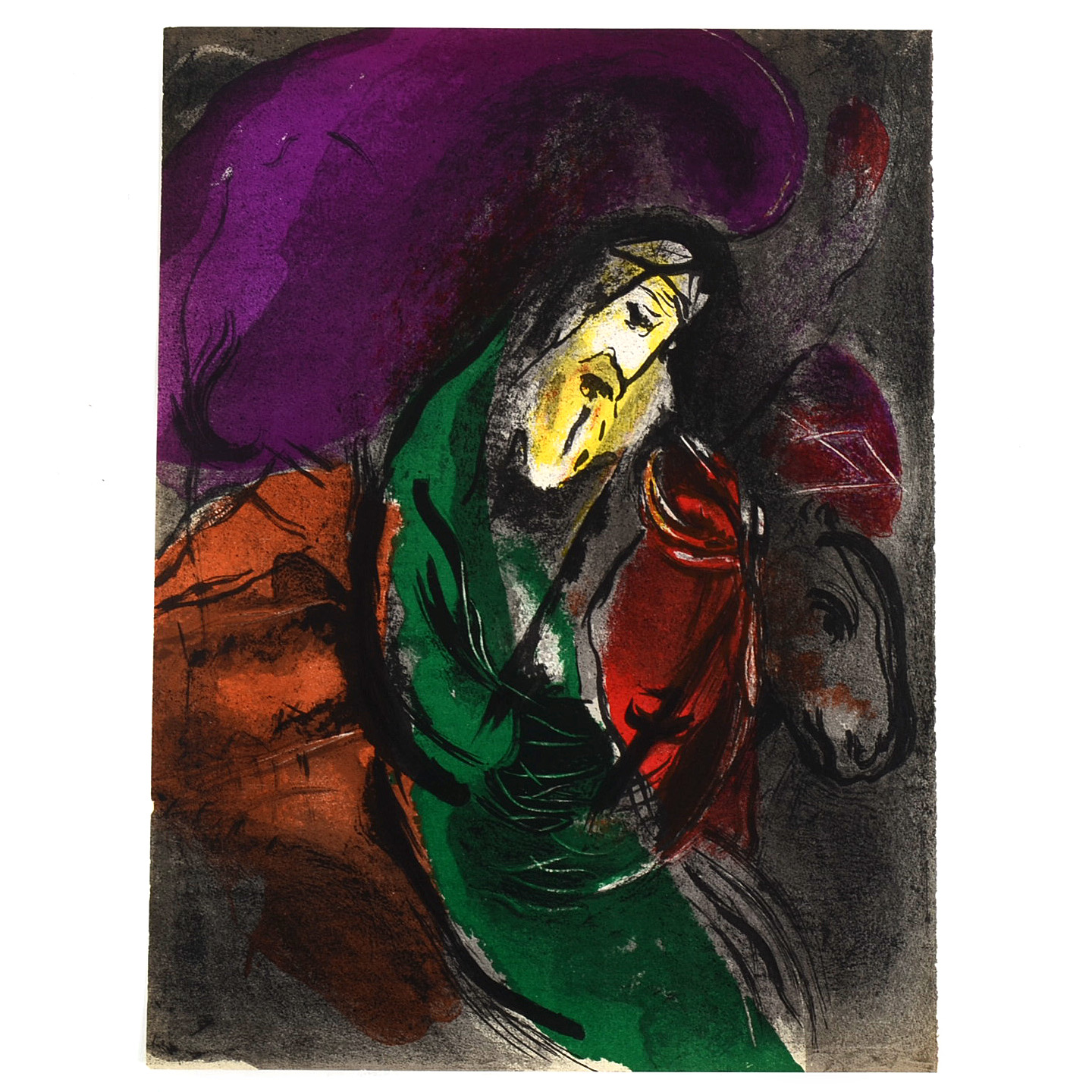 Marc Chagall Hand-Pulled Lithograph "Jeremiah" | EBTH