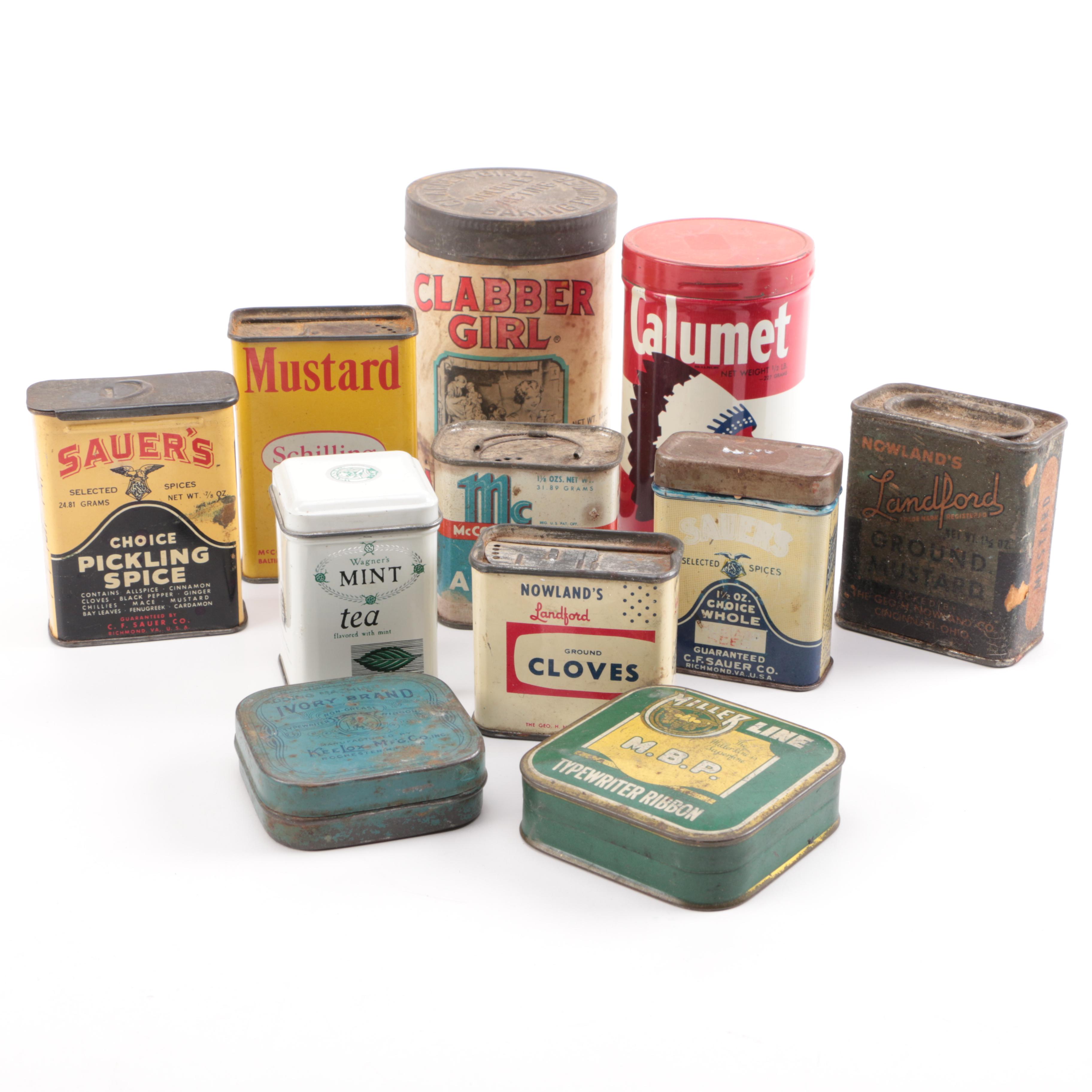 Vintage Advertising Tins | EBTH
