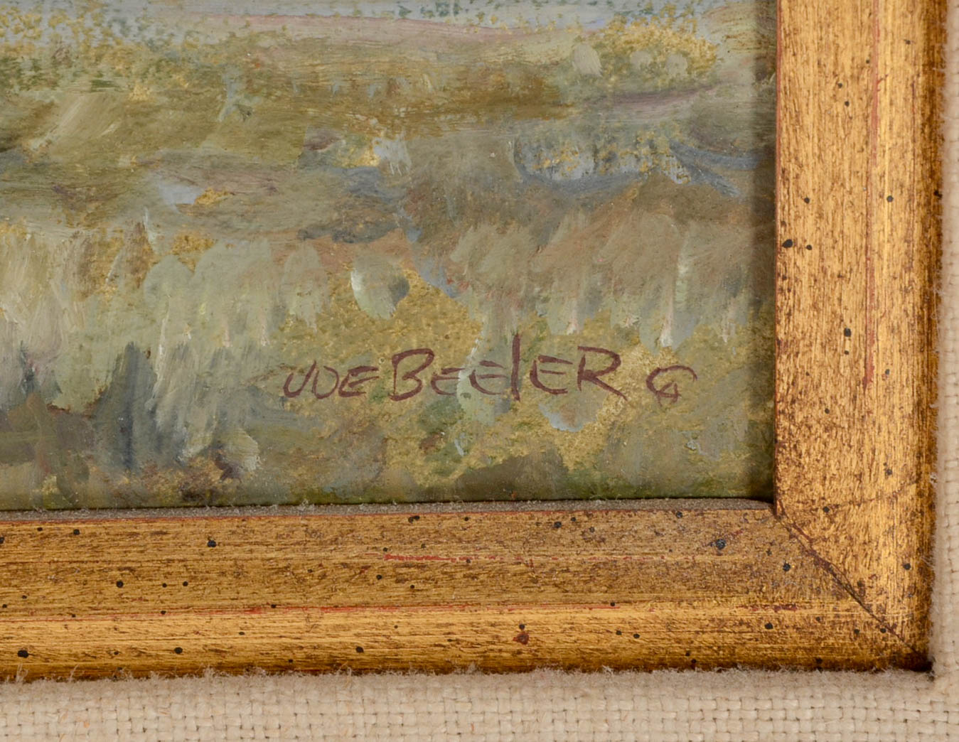 Joe Beeler Original Oil Painting on Board | EBTH