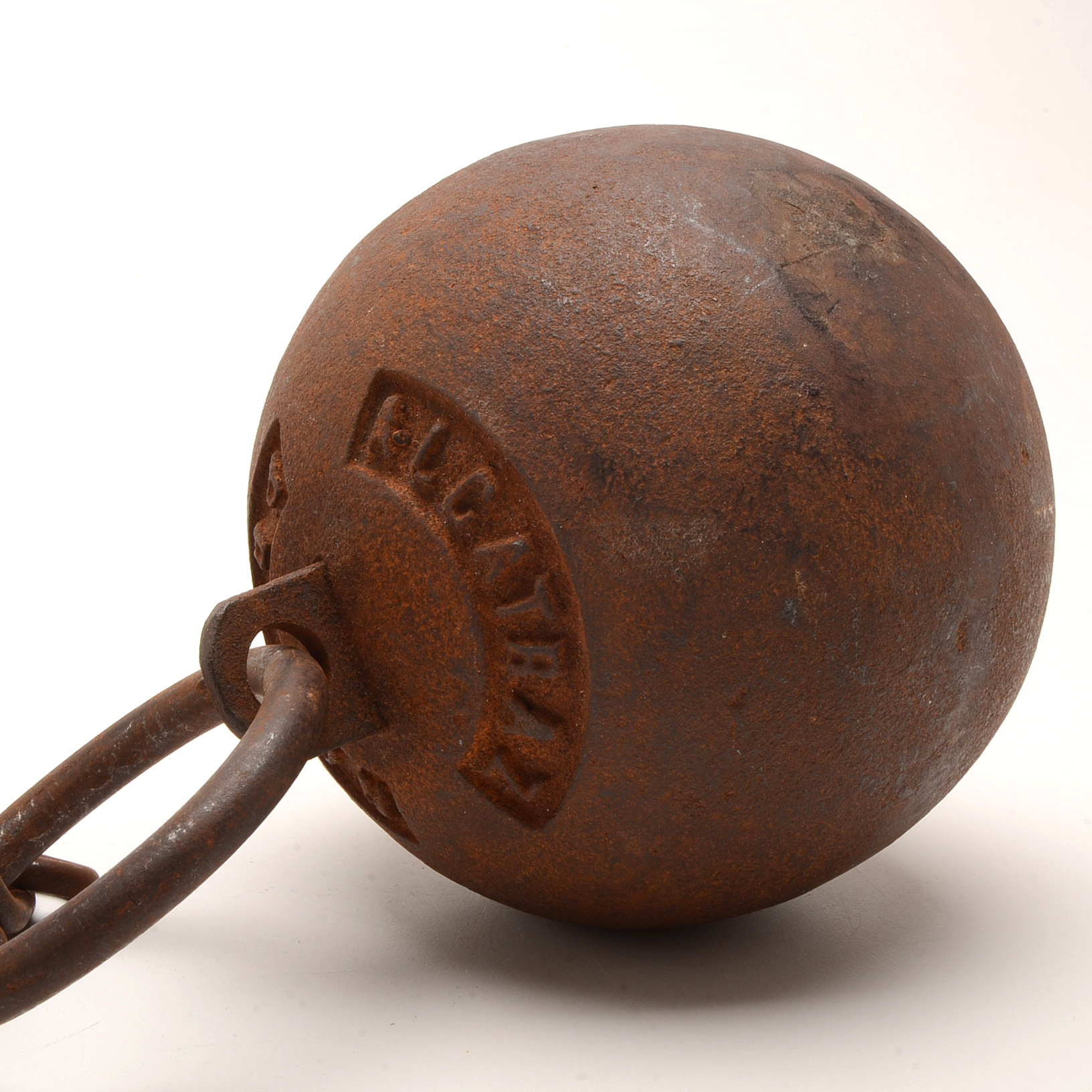 Iron Ball and Chain From Alcatraz Prison Fantasy Piece | EBTH