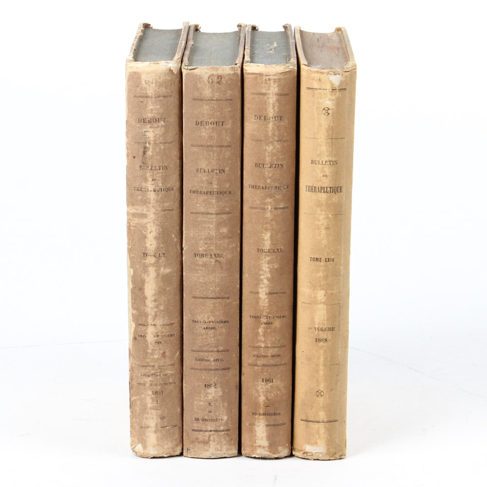 Antique French Illustrated Medical Texts | EBTH