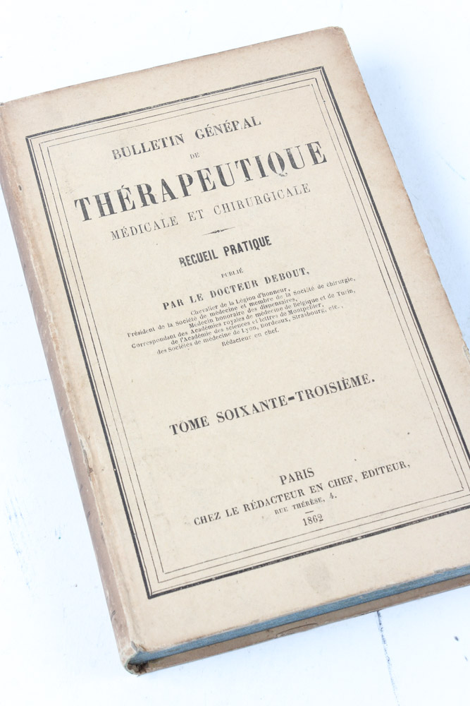 Antique French Illustrated Medical Texts | EBTH