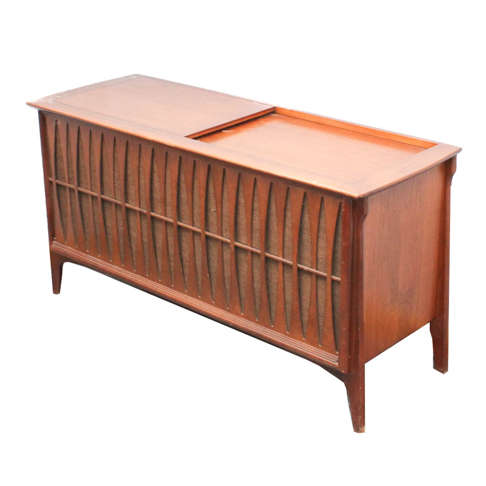 Mid Century Modern RCA Victor Victrola Stereo Console | EBTH