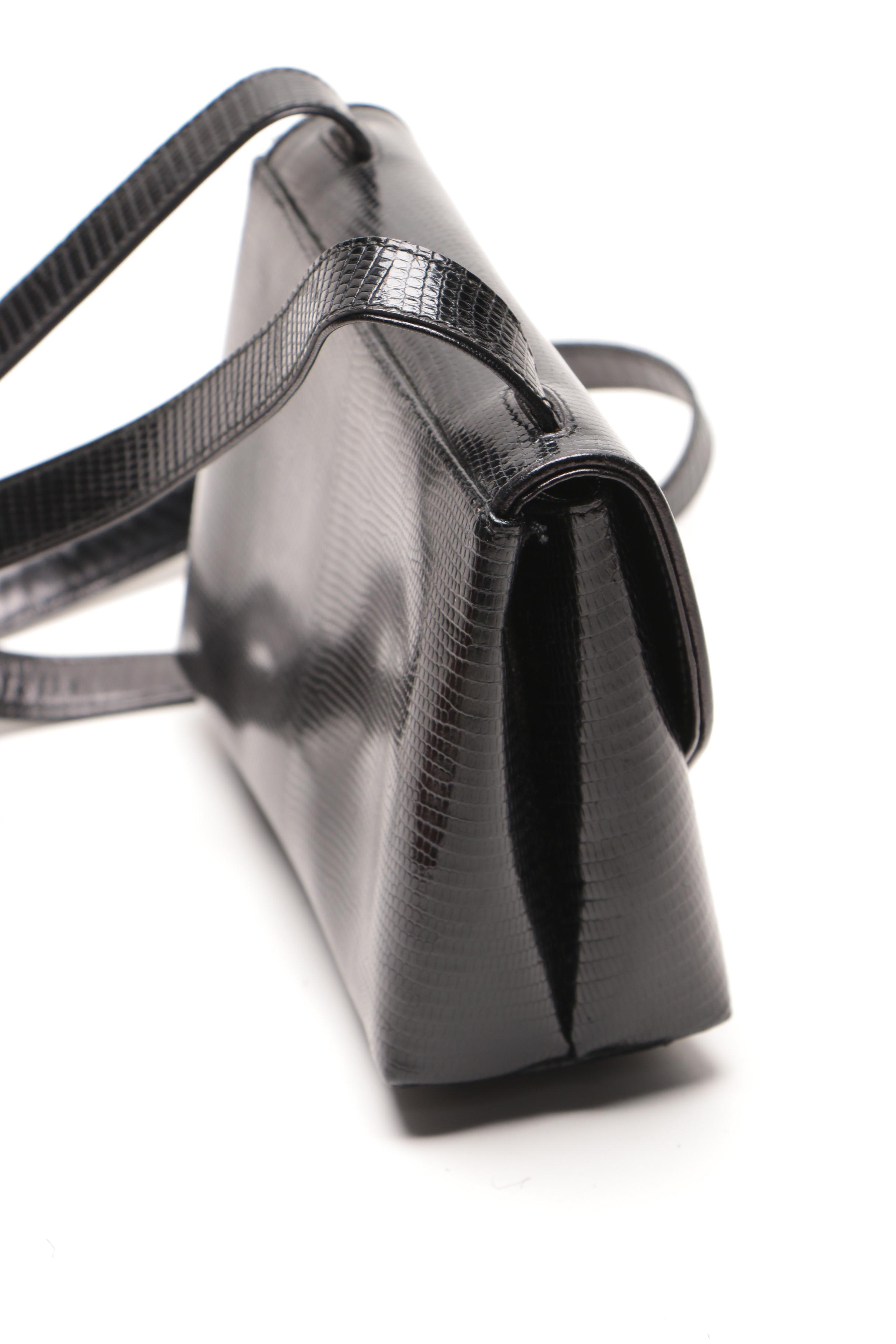 Pair of Small Leather Shoulder Bags Including De Vecchi by Hamilton ...