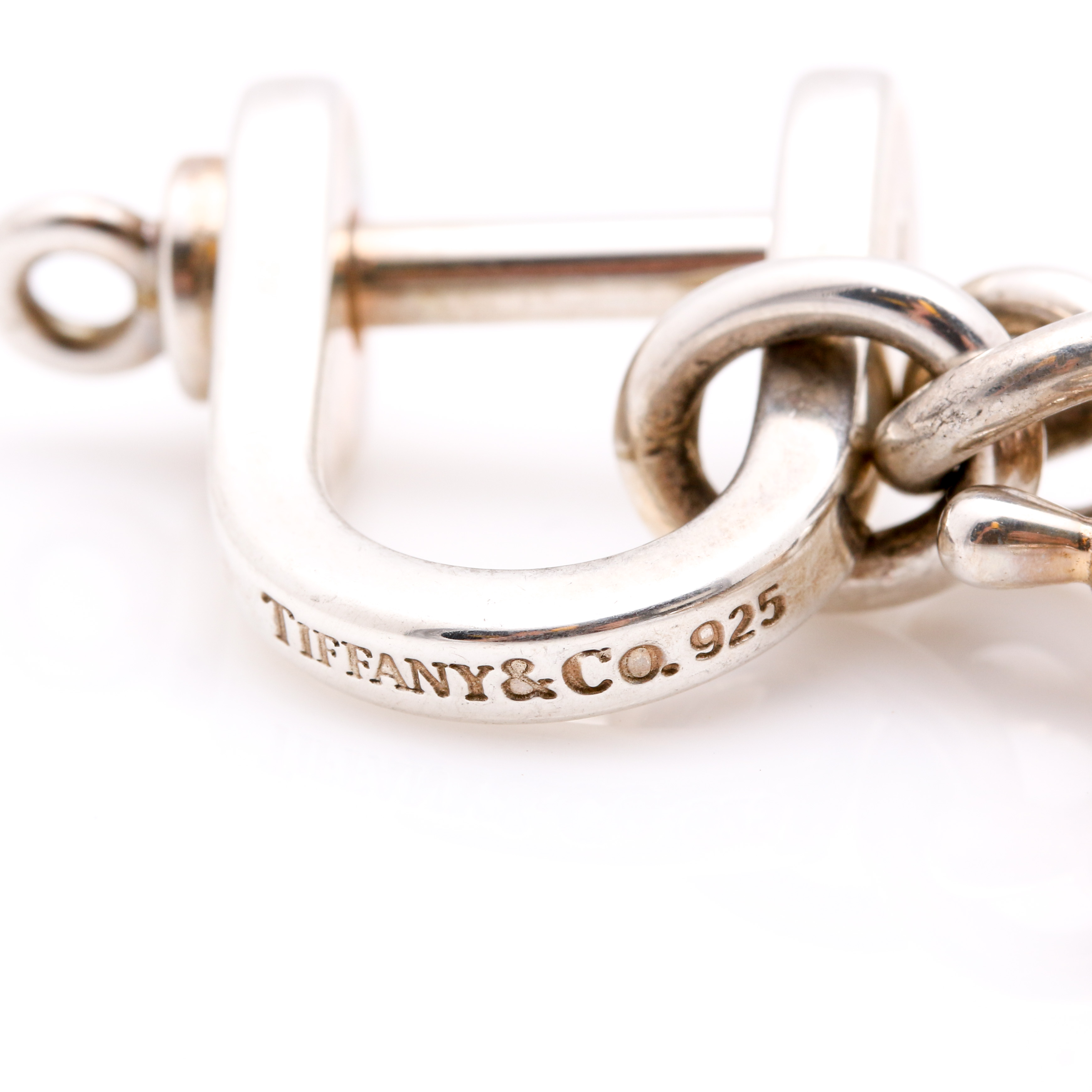 Tiffany & Co Sterling Silver Ship's Wheel Nautical Compass Keychain | EBTH