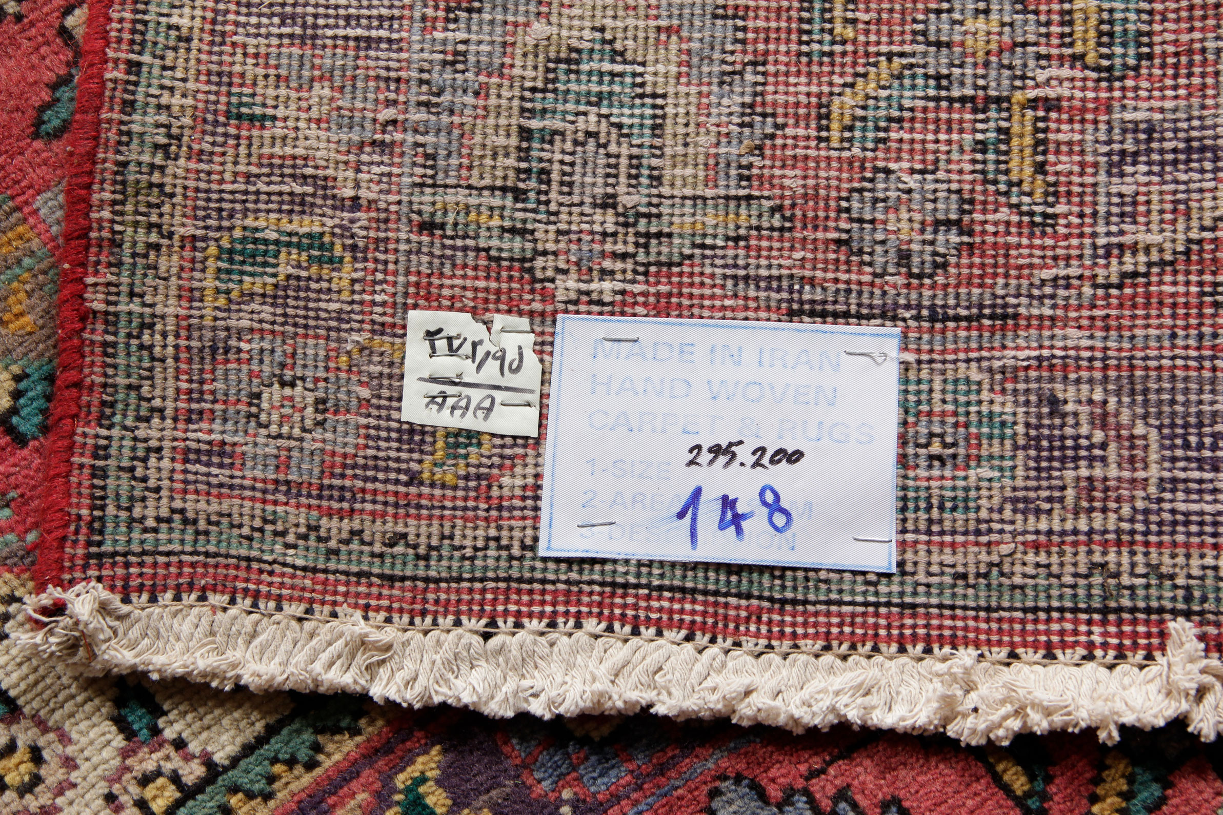 Vintage Hand-Knotted Persian Tabatabai Tabriz Rug | EBTH