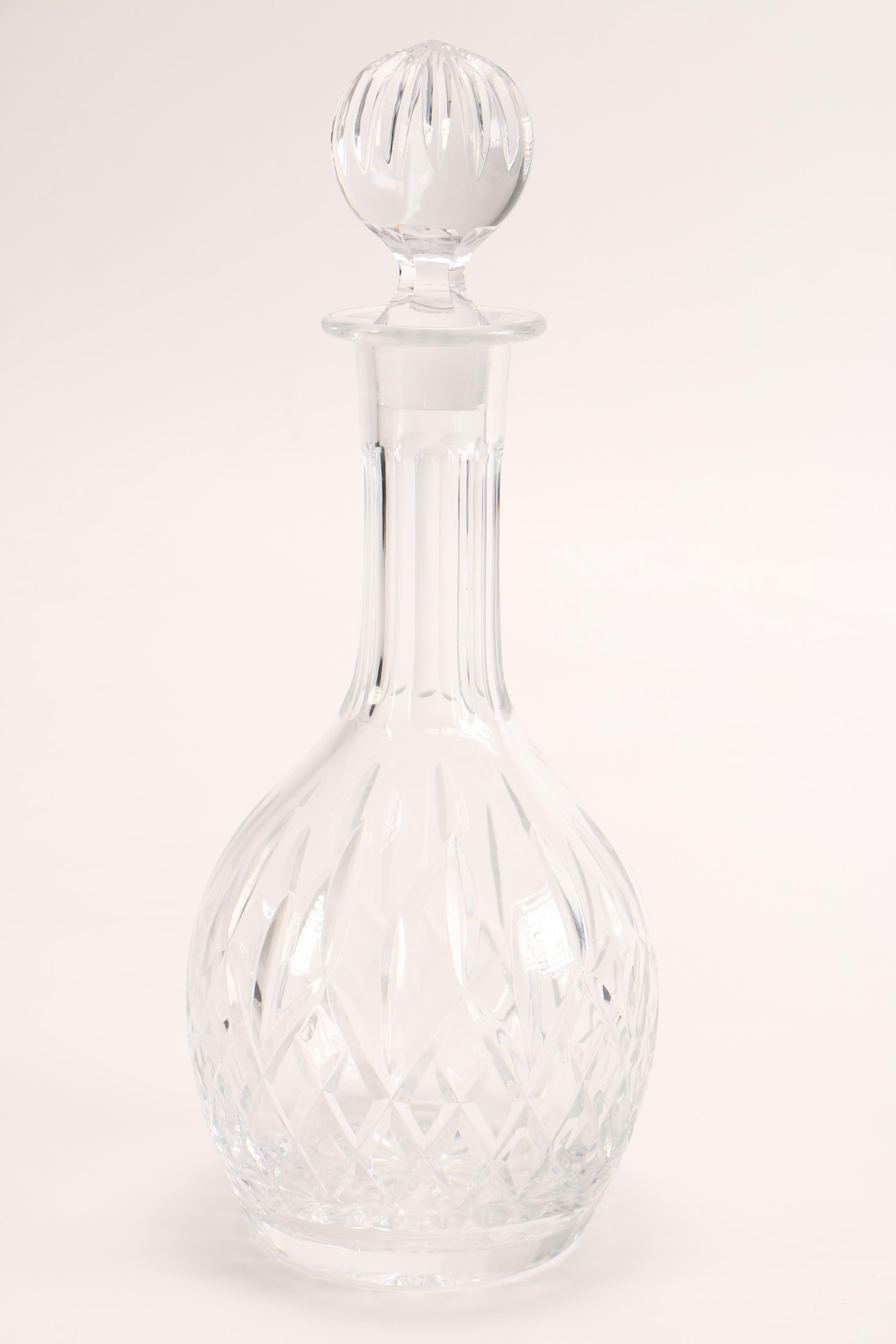 Wedgwood Crystal Decanter and Trinket Box | EBTH
