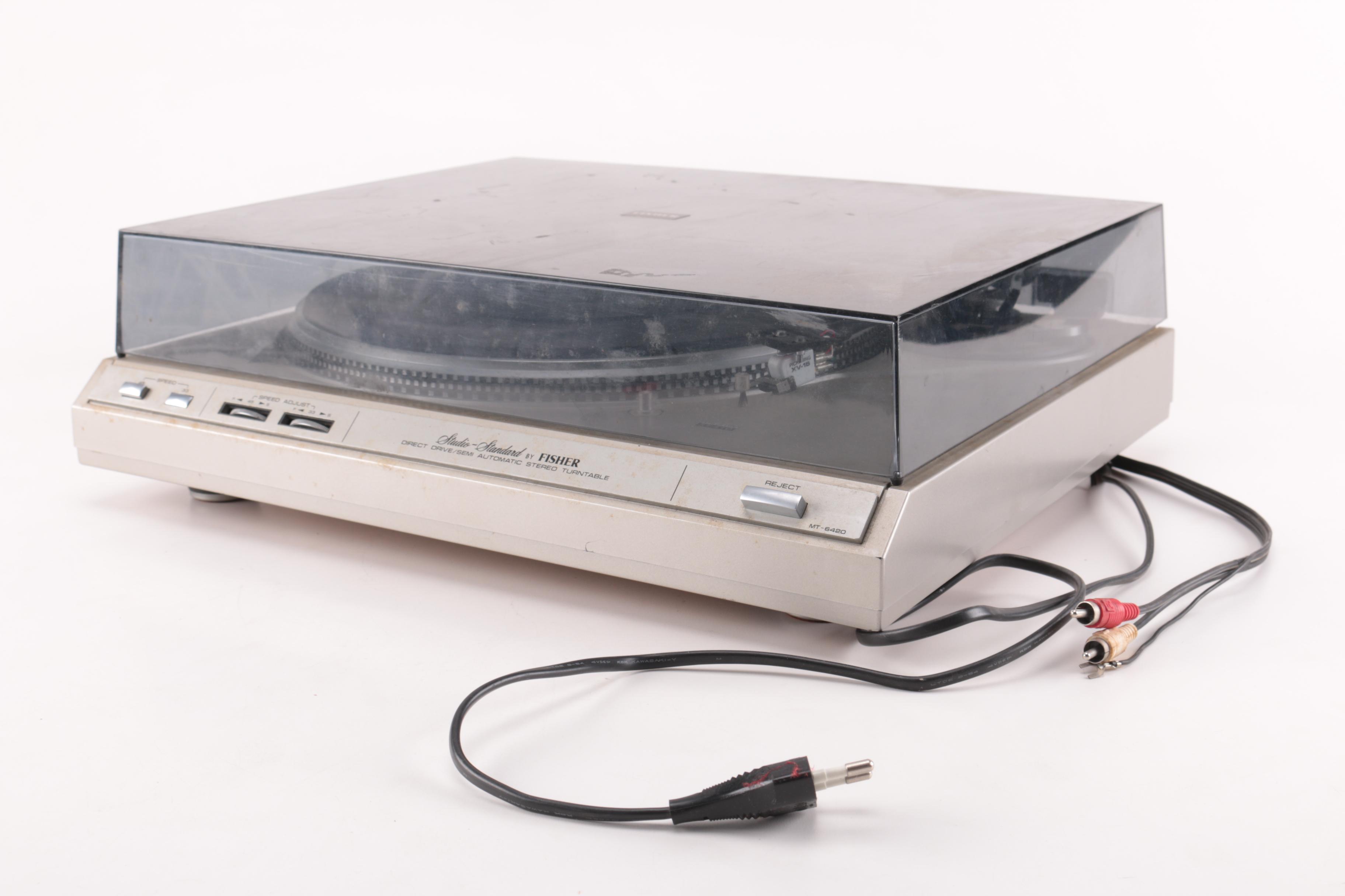 1980s Fisher Studio-Standard Stereo Turntable | EBTH