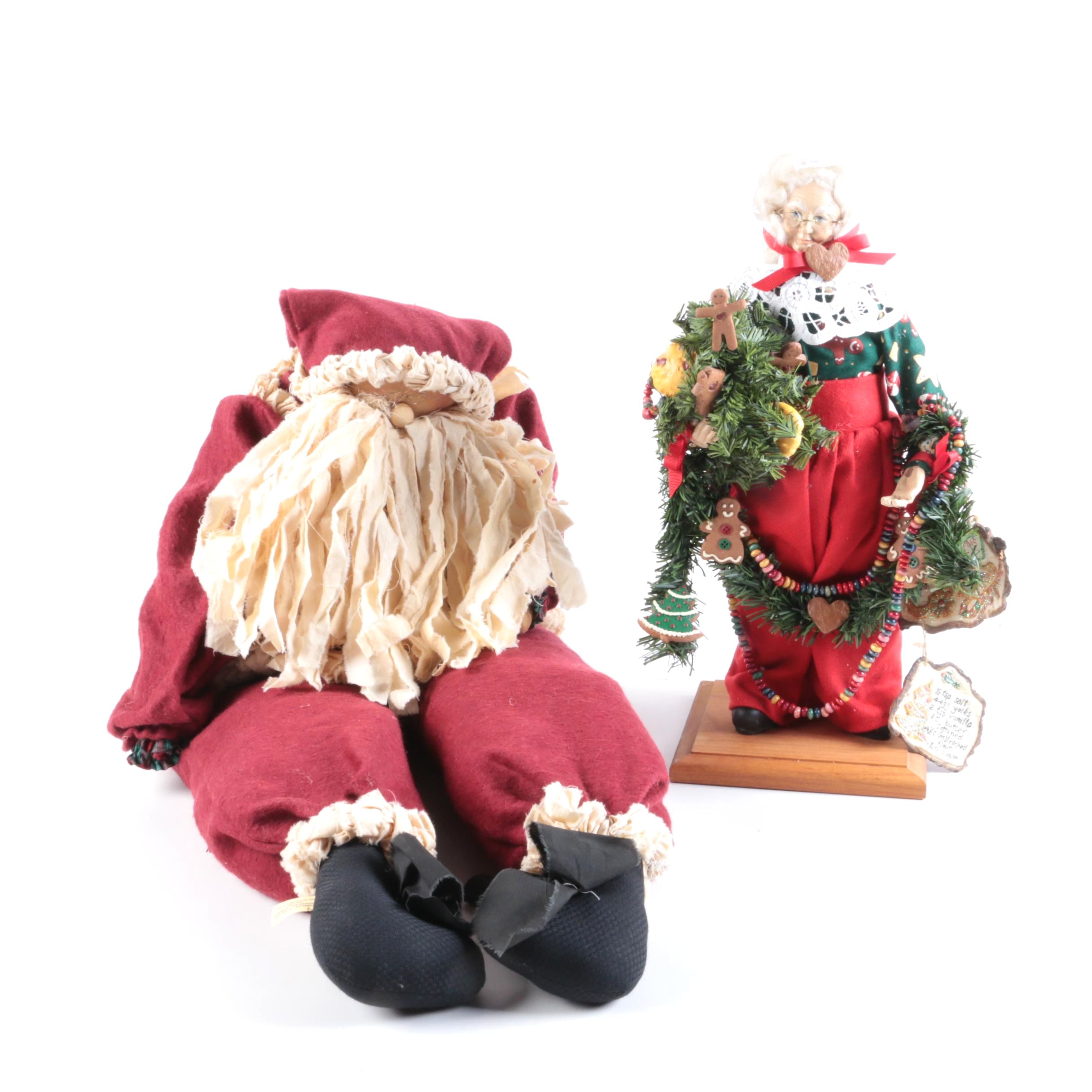 Lynn Haney Santa and Mrs. Claus Figurines | EBTH