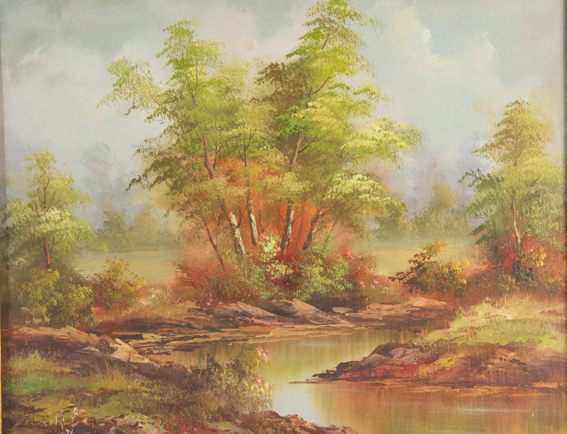 Irene Cafieri Original Acrylic on Canvas | EBTH