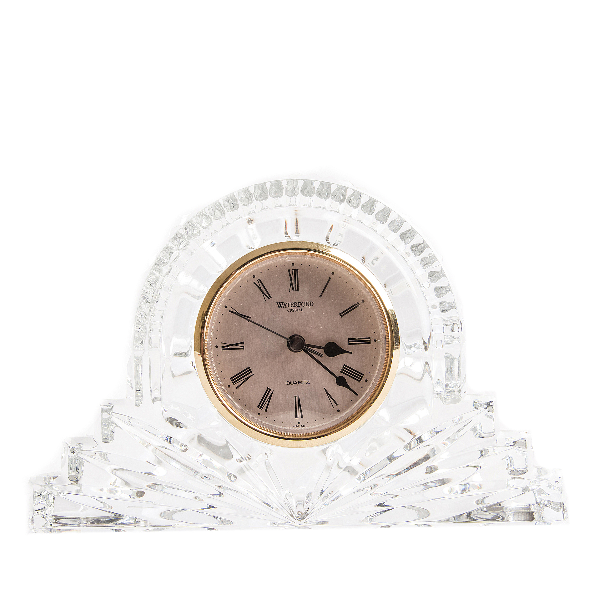 "Wharton" Crystal Desk Clock by Waterford | EBTH